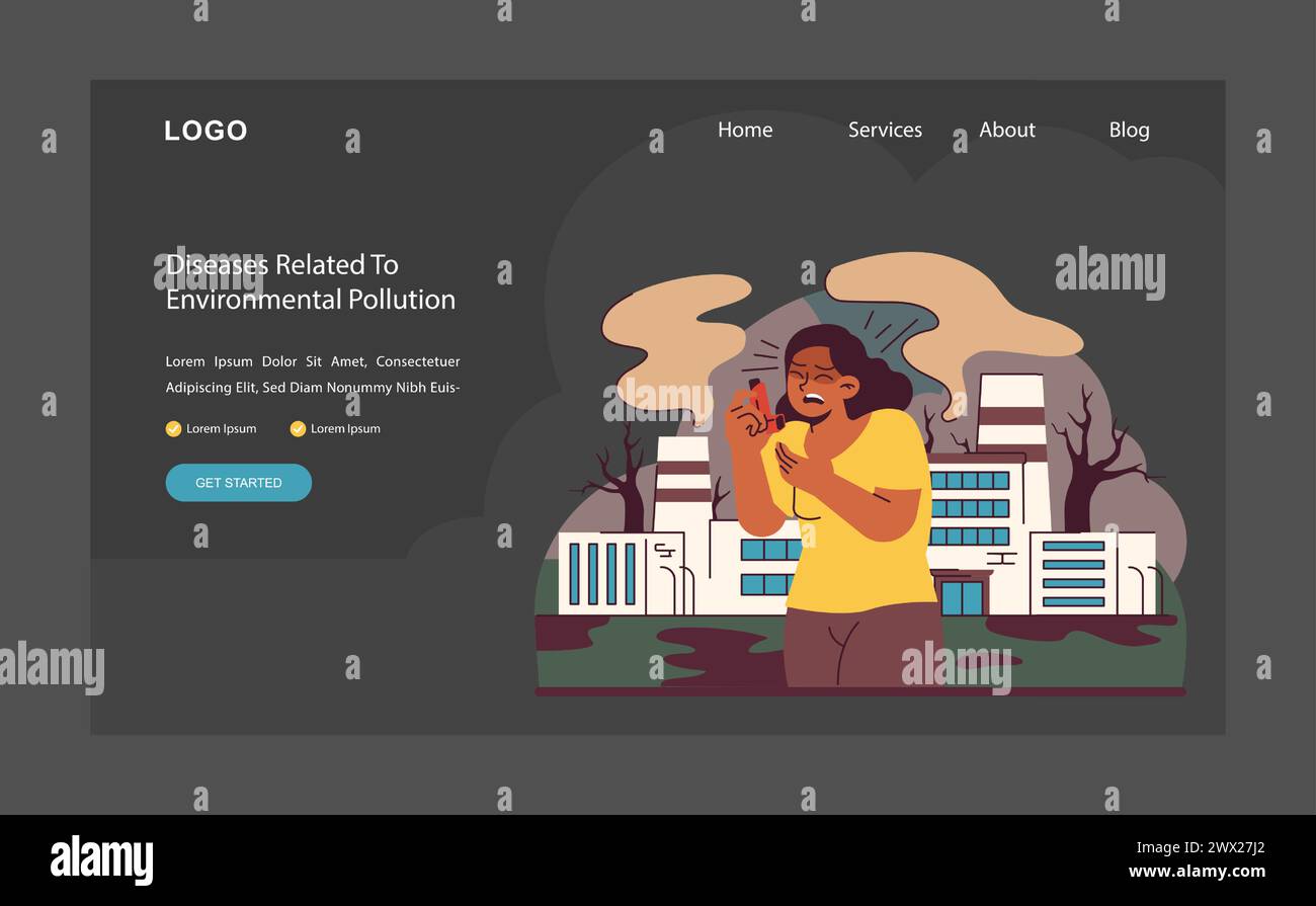 Environmental health crisis. The distressing effects of air pollution on individual health in ...