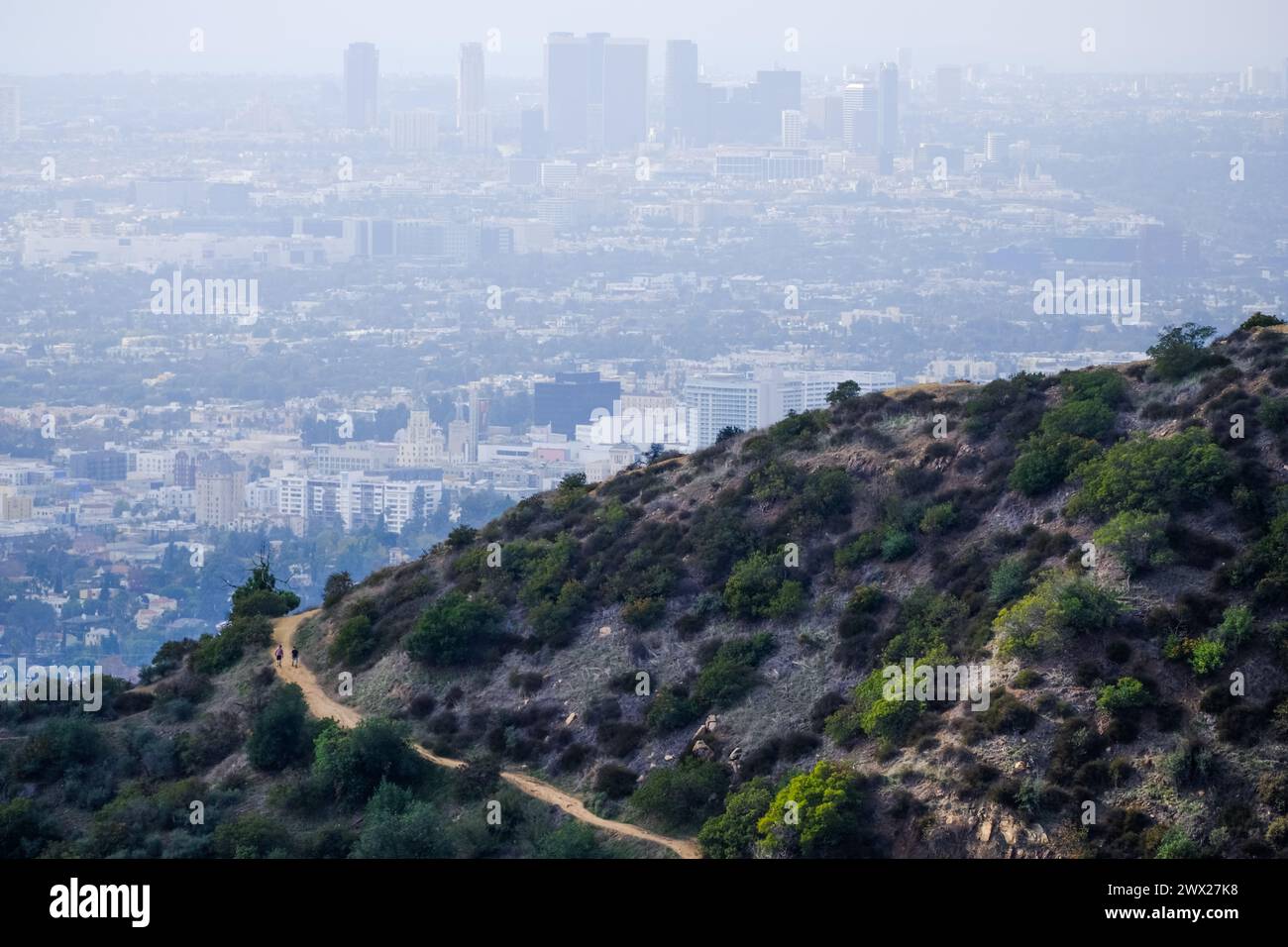 Griffith Park, Los Angeles, California, USA. With over 4,000 acres the ...