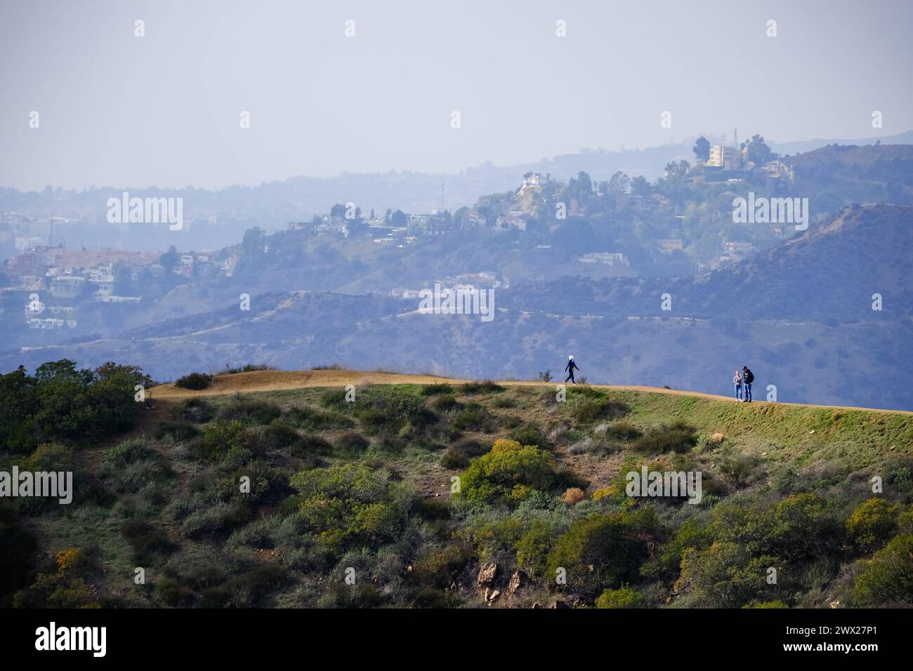 Griffith Park, Los Angeles, California, USA. With over 4,000 acres the ...
