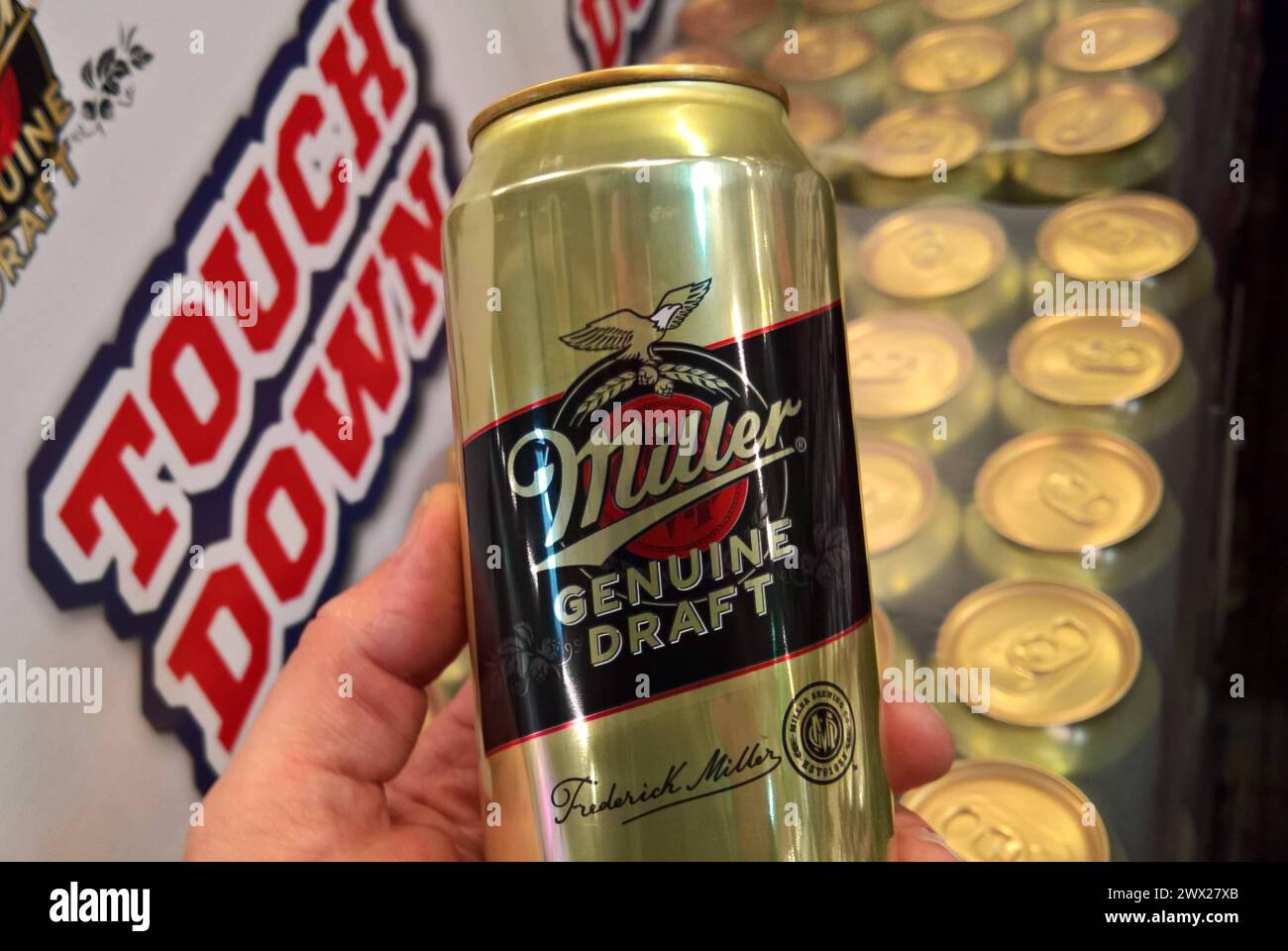 Miller Draft Beer - Bier Brauerei. *** Miller Draft Beer Brewery Stock ...