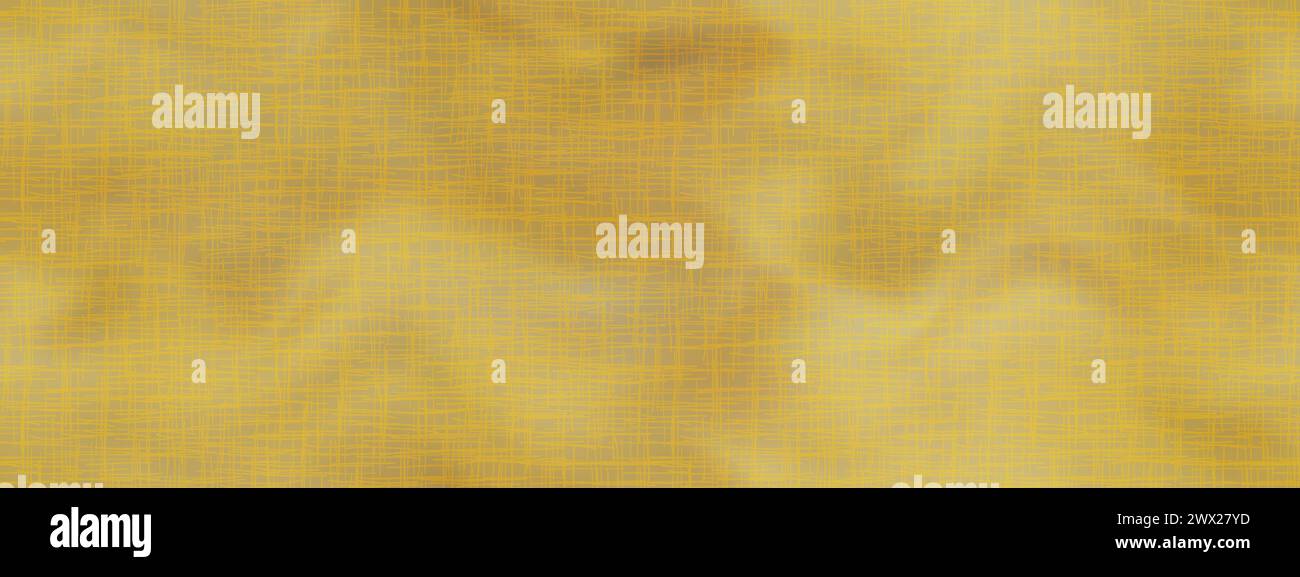 Dirty mustard yellow old fabric book cover with burlap seamless pattern ...