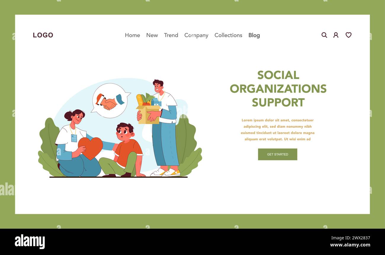 Support from social organizations. Social organizations providing care ...