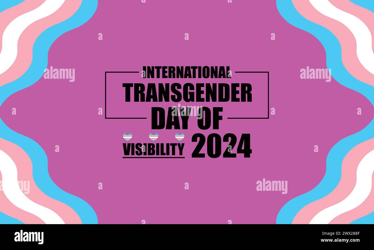 International transgender day of visibility Stock Vector Images - Alamy