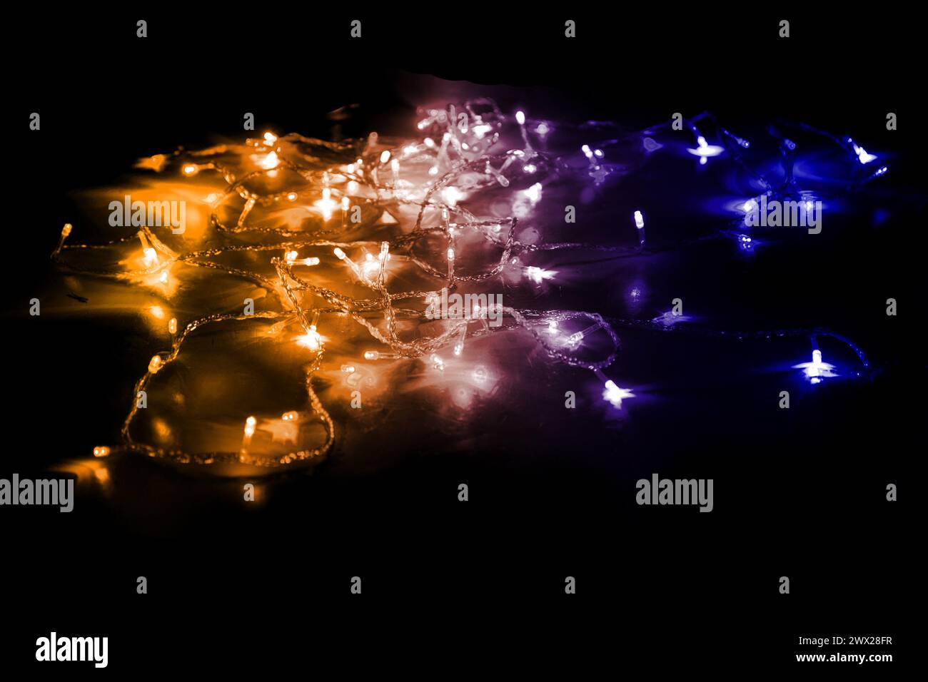 abstract christmas lights explosion as nice background Stock Photo - Alamy