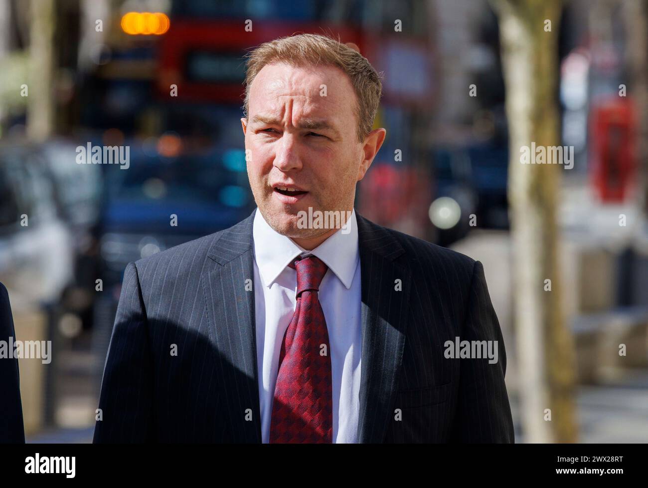 London, UK. 27th Mar, 2024. Former Trader, Tom Hayes, arrives at the ...