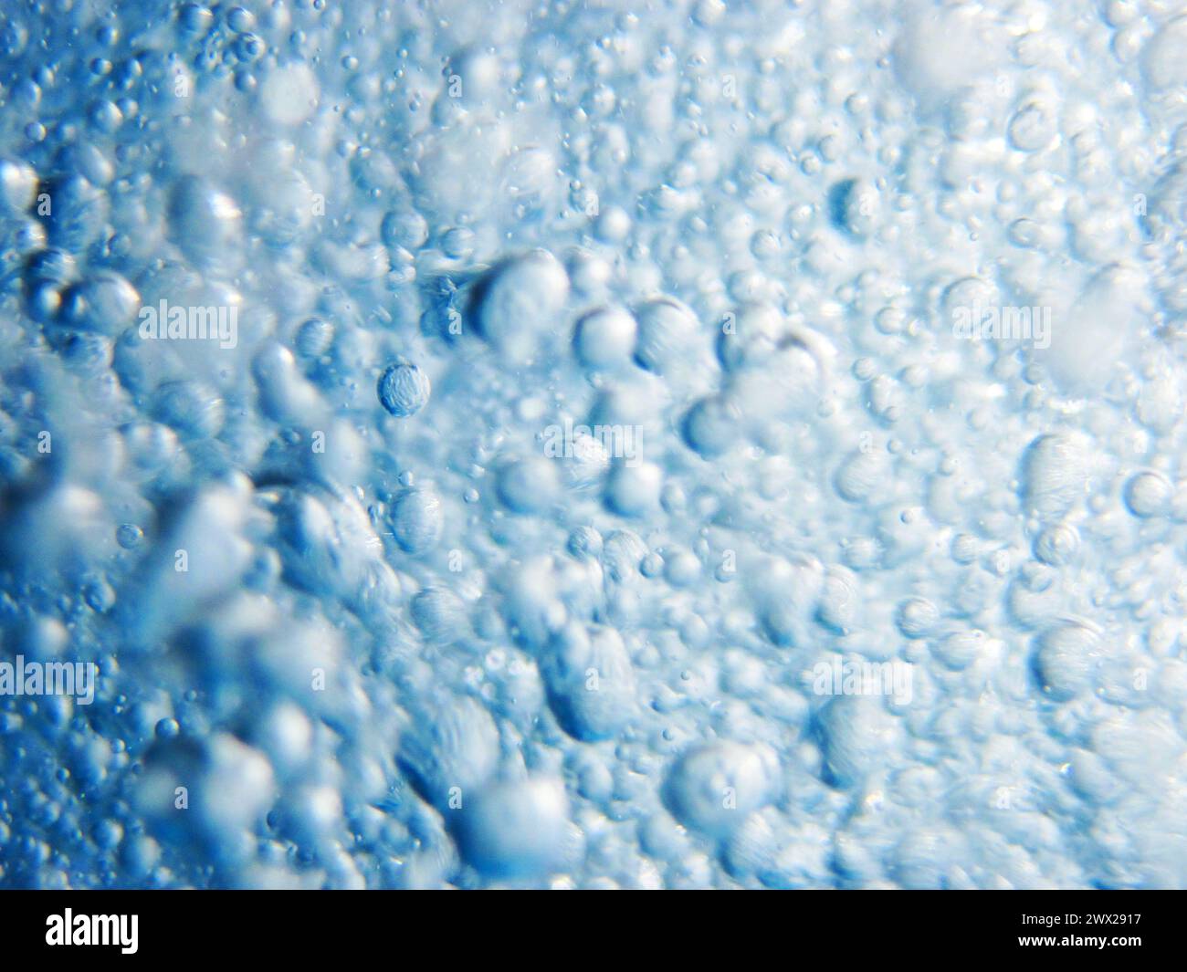 water bubbles as very easy natural background Stock Photo - Alamy