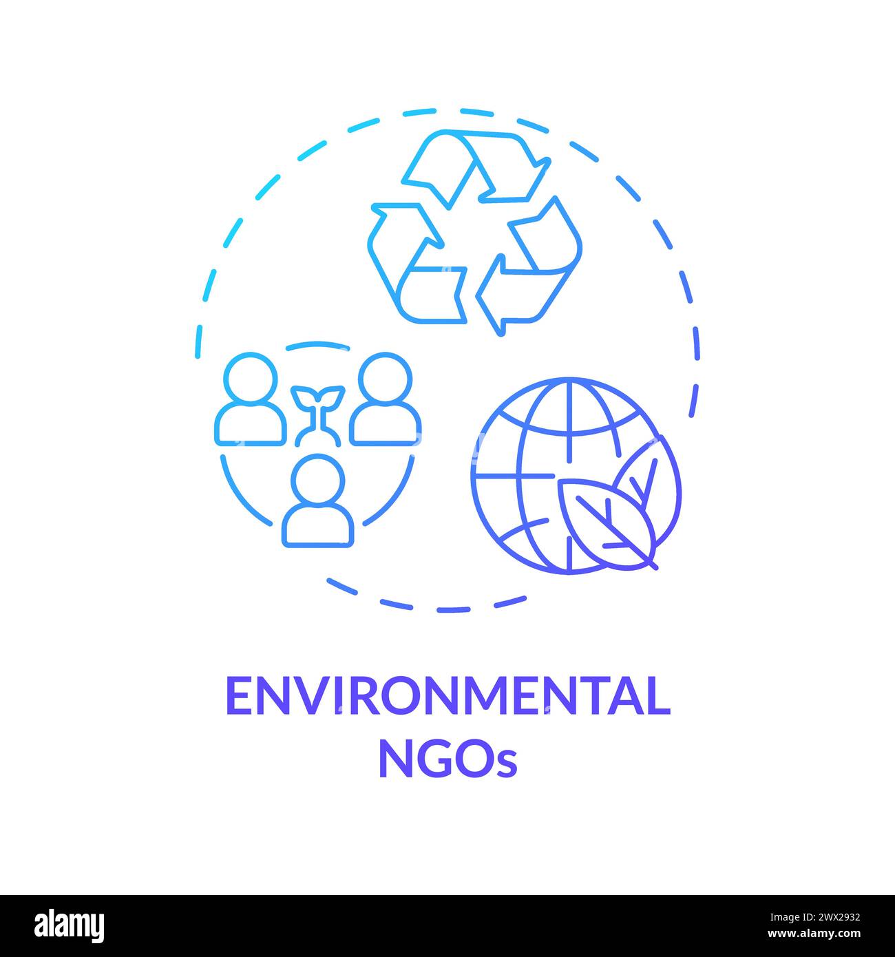 Environmental NGOs blue gradient concept icon Stock Vector Image & Art ... Environmental NGOs blue gradient concept icon Stock Vector Image & Art ...