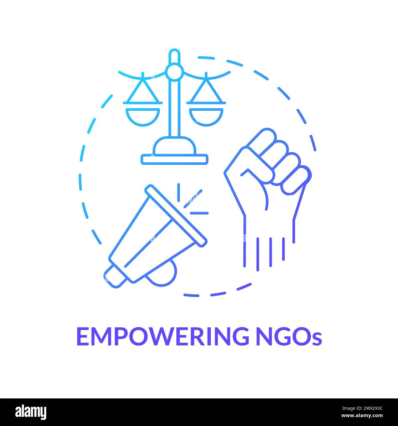 Empowering icon Cut Out Stock Images & Pictures - Alamy