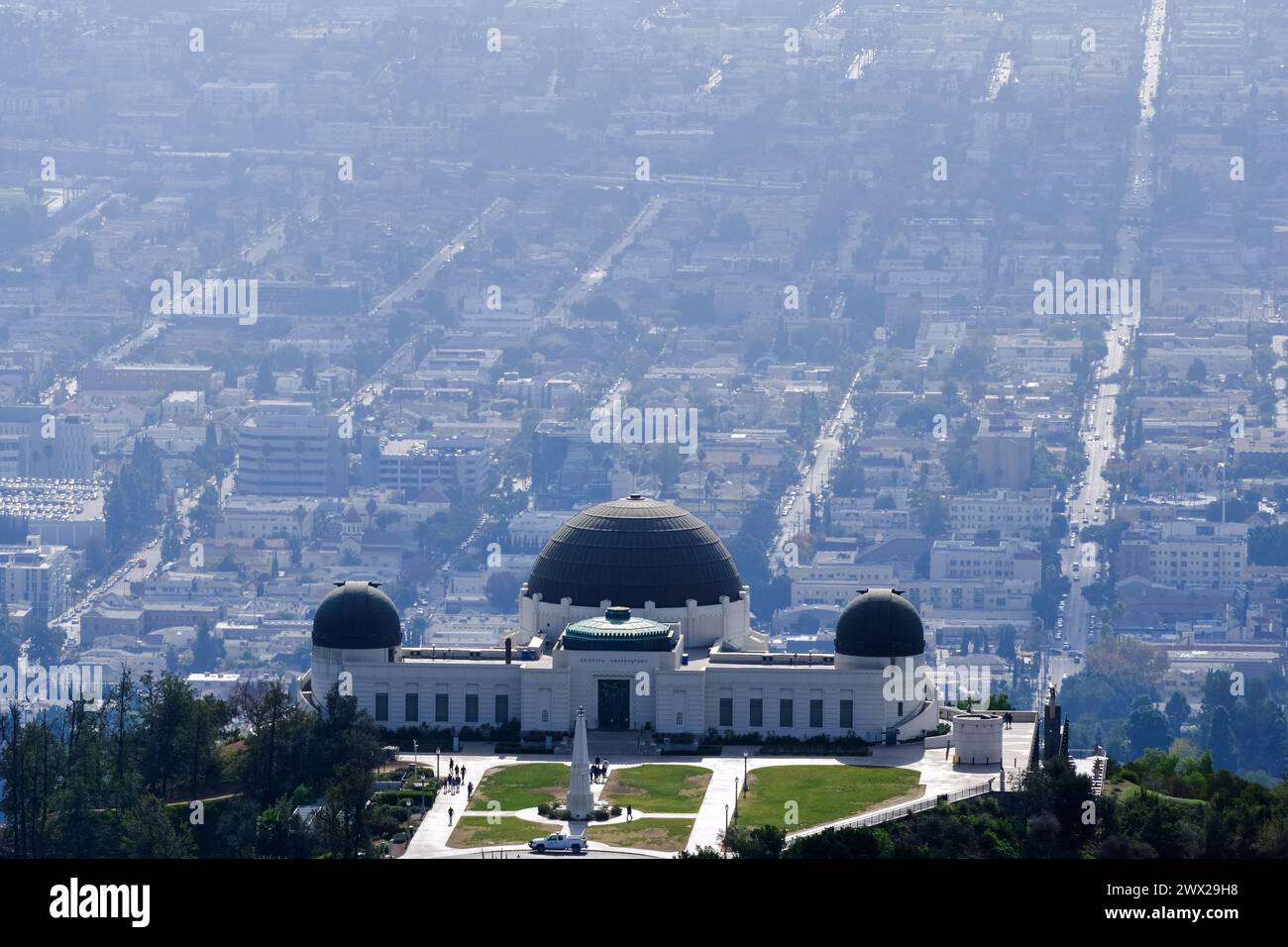 Griffith Observatory in Griffith Park, Los Angeles, California, USA ...