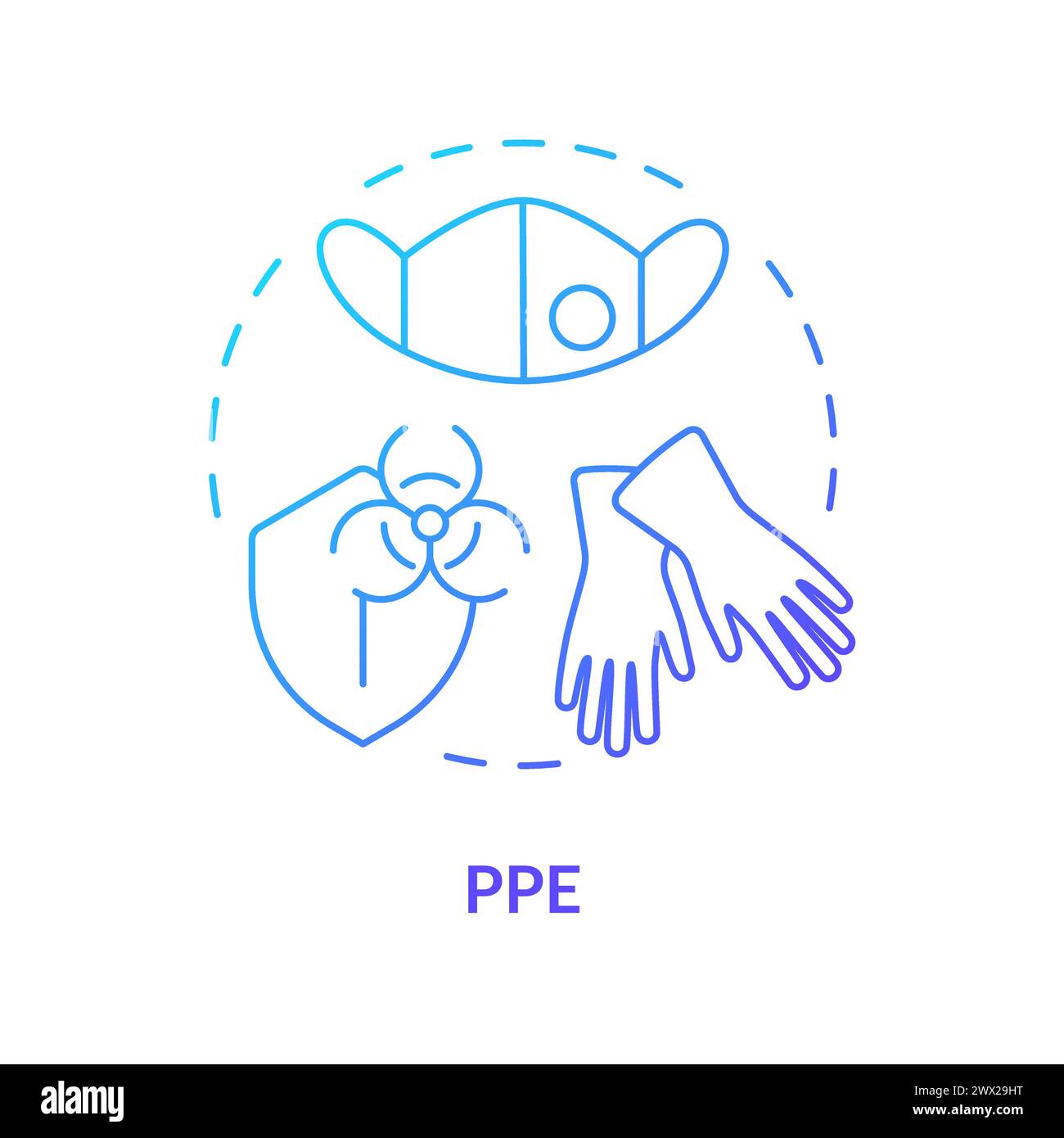 PPE blue gradient concept icon Stock Vector Image & Art - Alamy PPE blue gradient concept icon Stock Vector Image & Art - Alamy