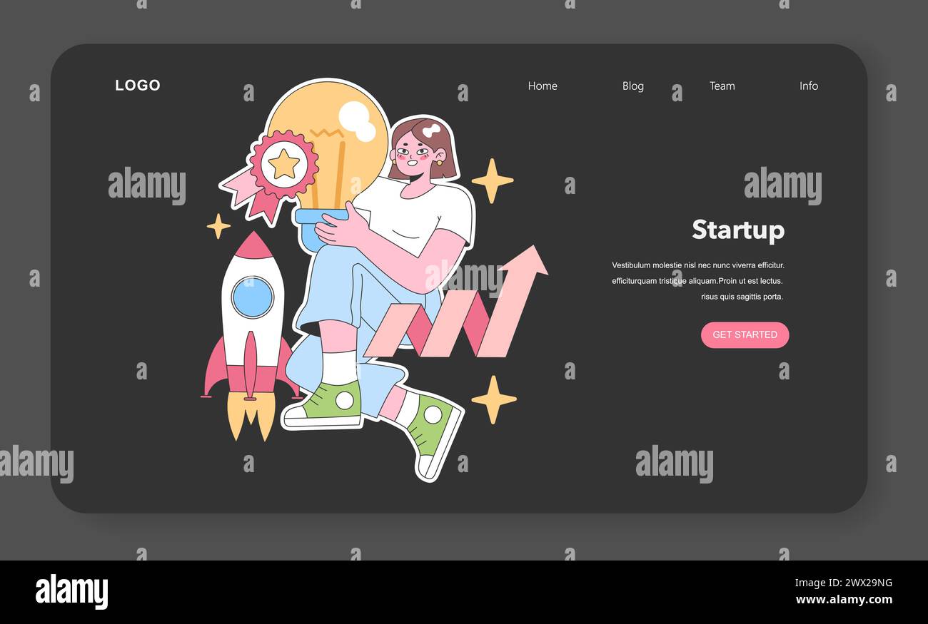 Confident Entrepreneur With Awarded Idea Powering Her Startup Journey