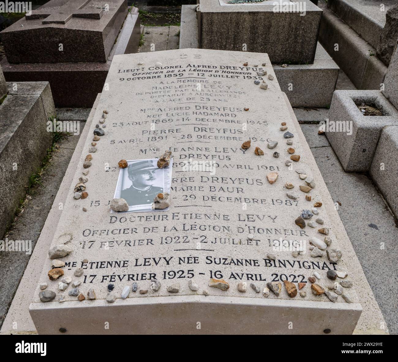 Alfred dreyfus grave hi-res stock photography and images - Alamy