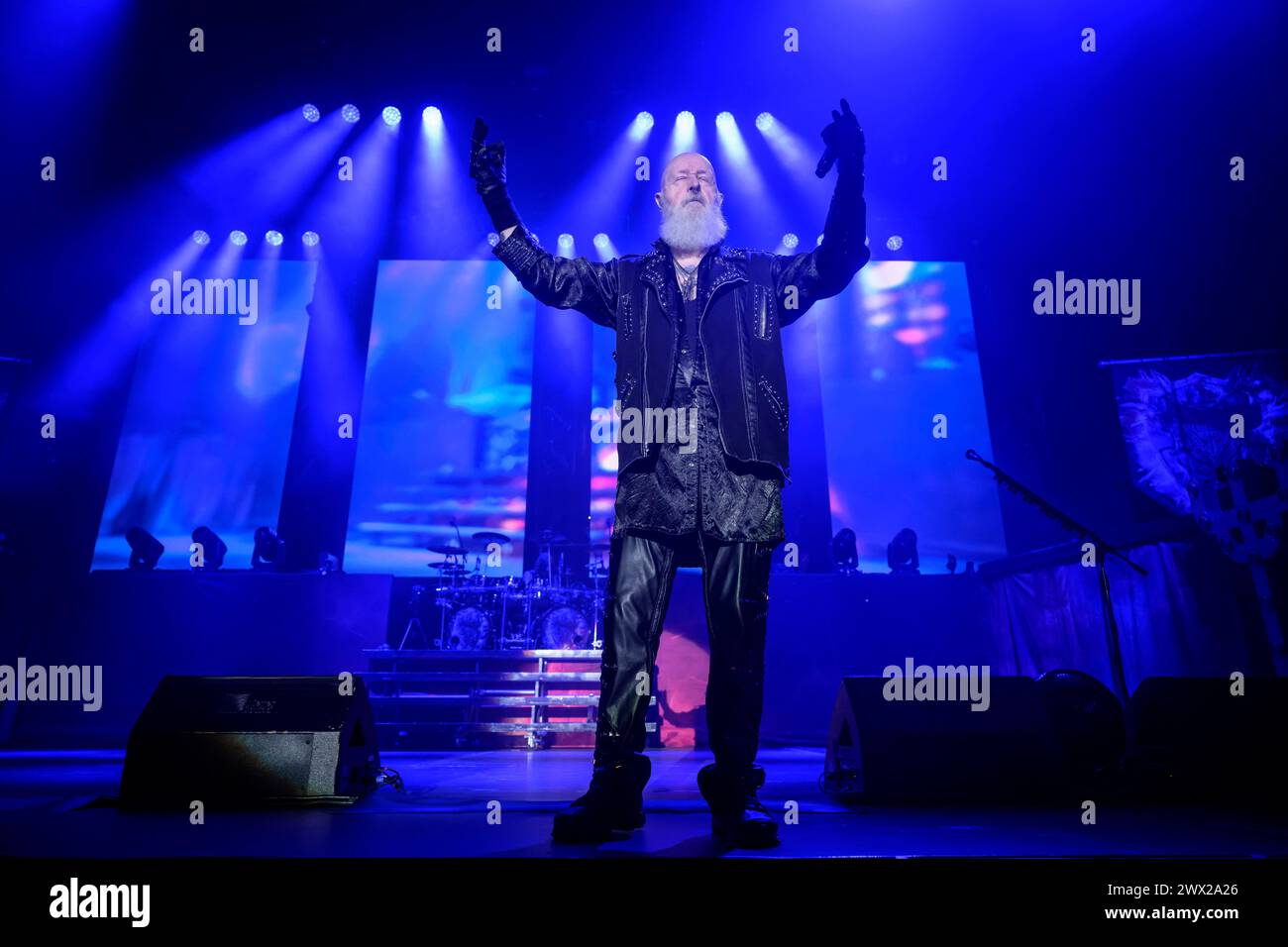 Judas Priest Rob Halford live in der Olympiahalle, München am 25.03. ...
