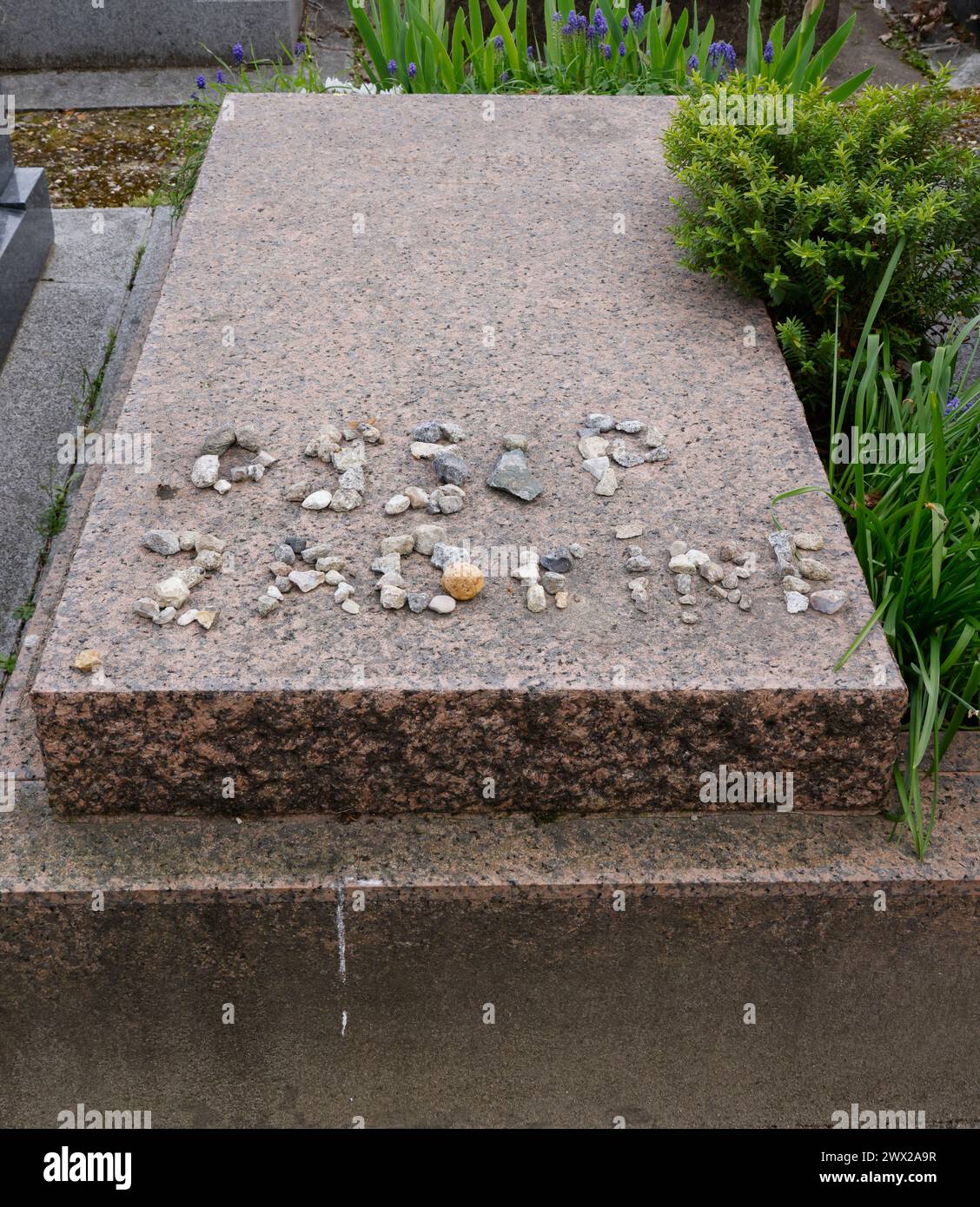 MONTPARNASSE CEMETERY FAMOUS GRAVES PARIS Stock Photo - Alamy