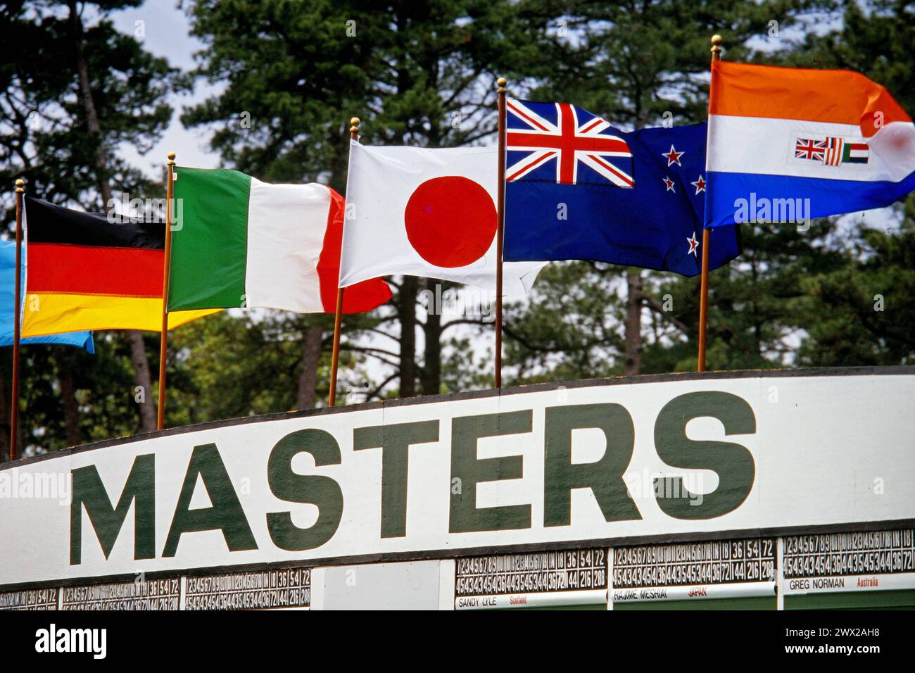 The Masters findet statt im Augusta National Gold Club Augusta National ...