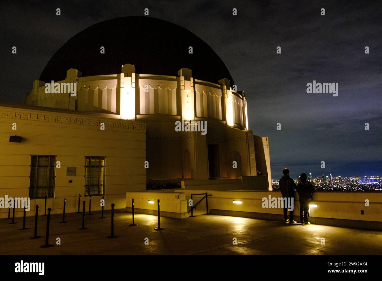 Griffith Observatory in Griffith Park, Los Angeles, California, USA ...