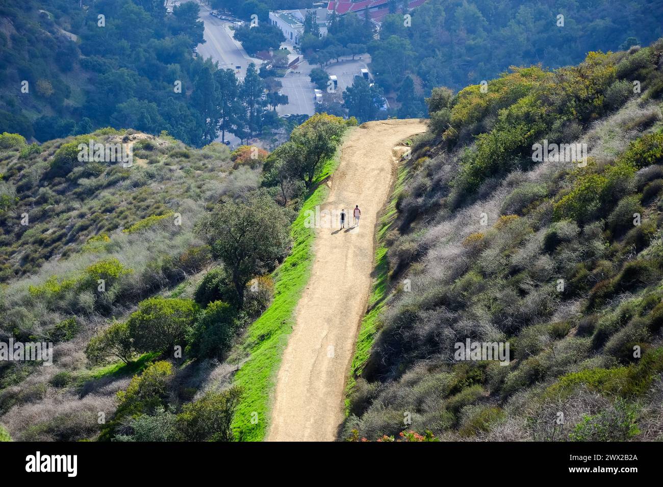 Griffith Park, Los Angeles, California, USA. With over 4,000 acres the ...