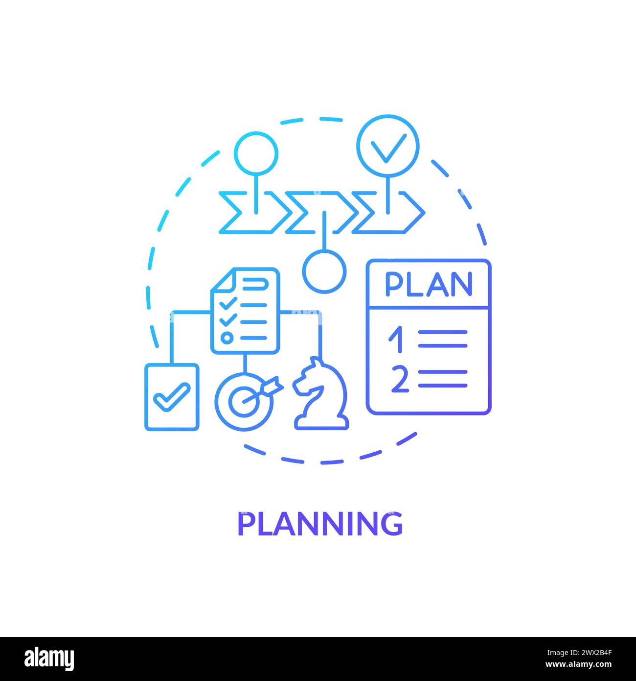 Planning blue gradient concept icon Stock Vector Image & Art - Alamy Planning blue gradient concept icon Stock Vector Image & Art - Alamy