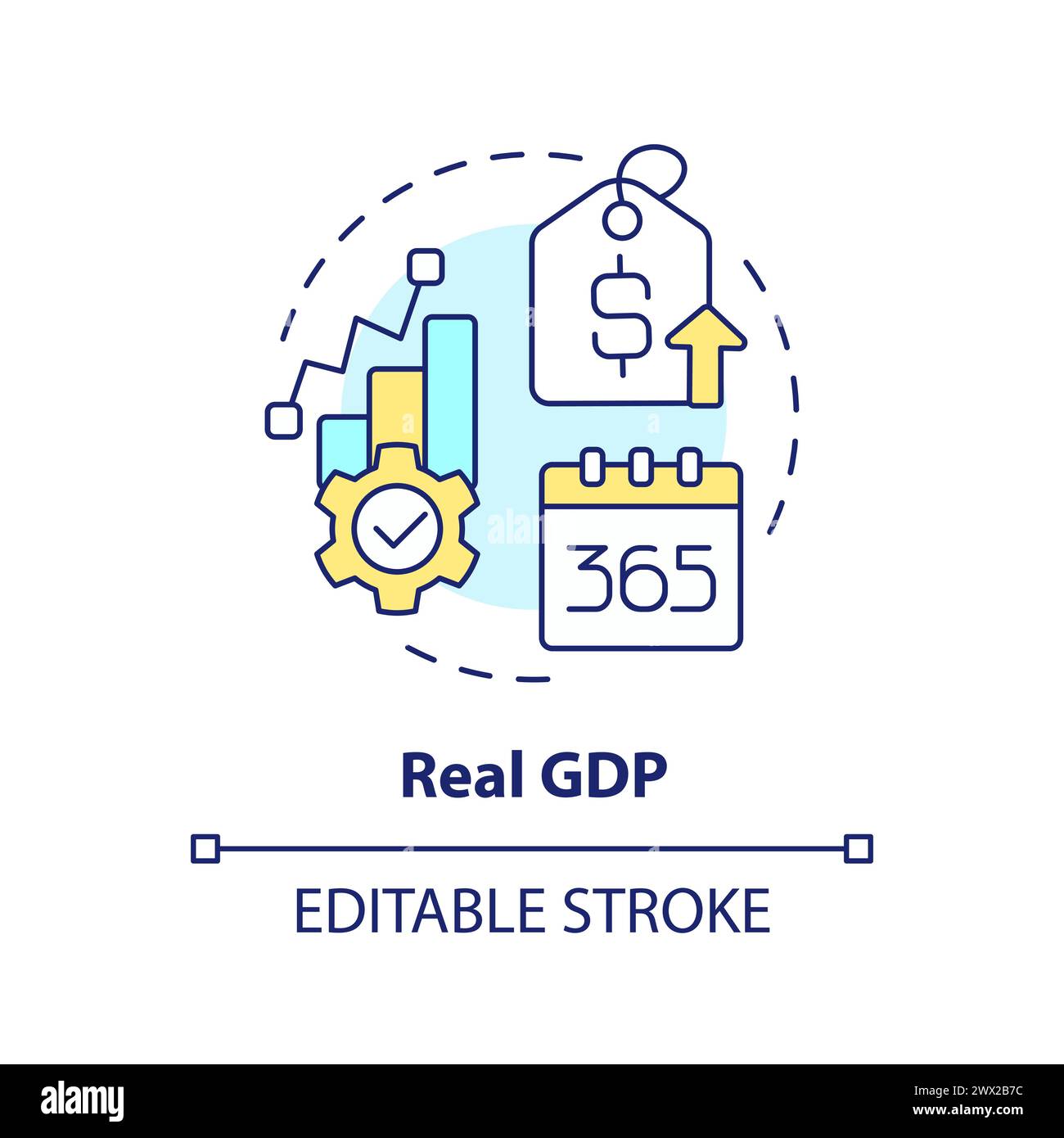 Real gdp Stock Vector Images - Alamy