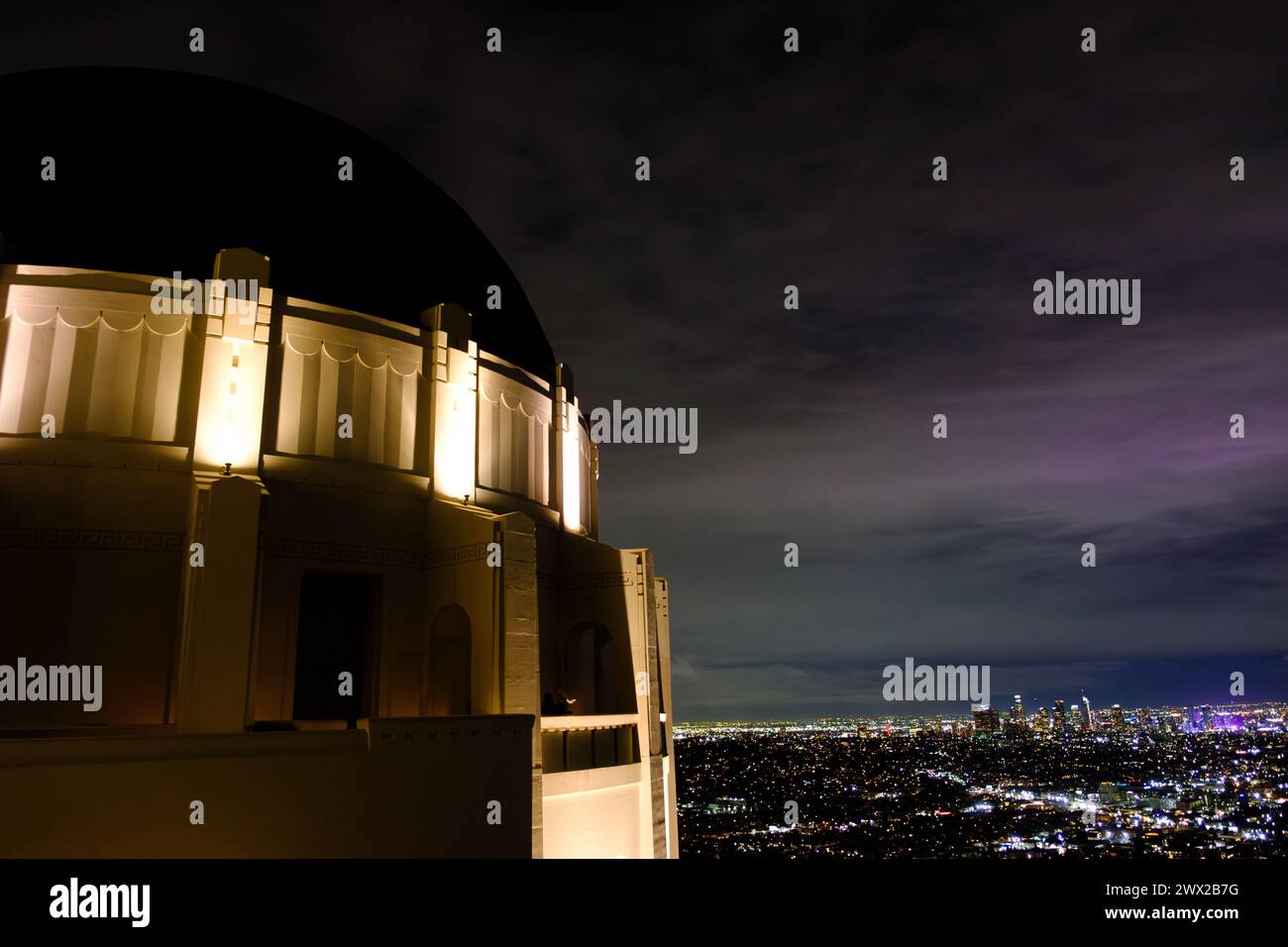 Griffith Observatory in Griffith Park, Los Angeles, California, USA ...