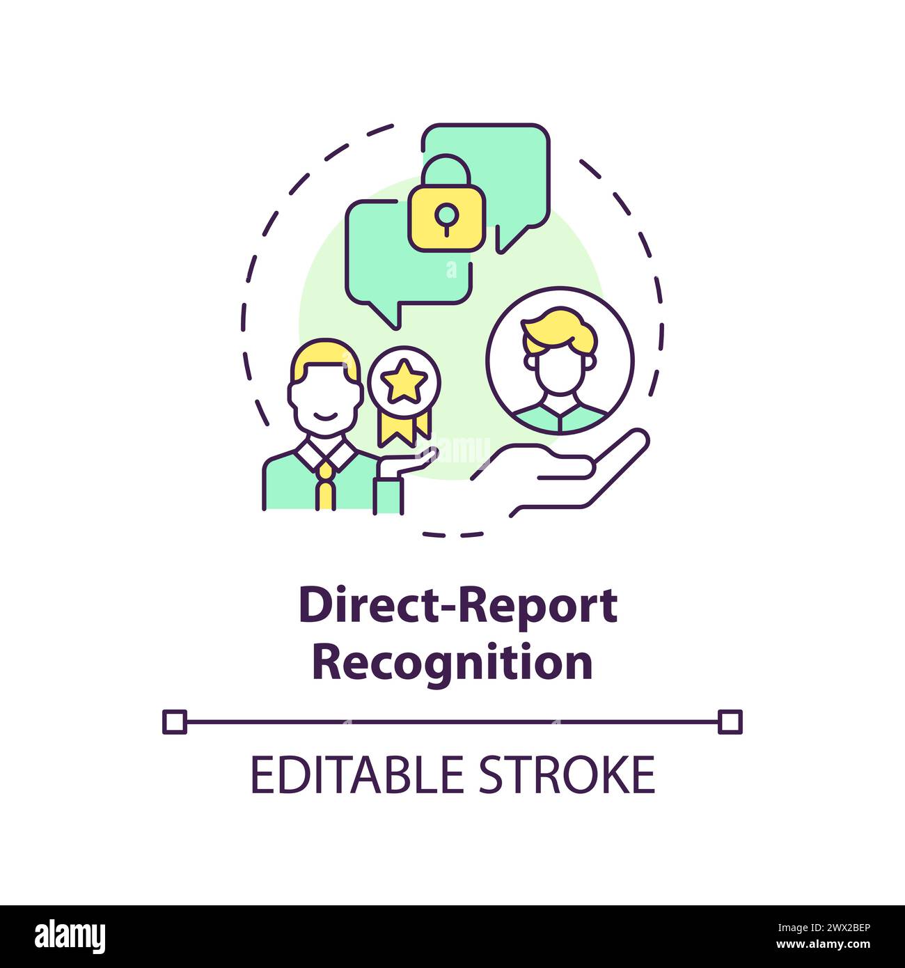 Direct report Cut Out Stock Images & Pictures - Alamy