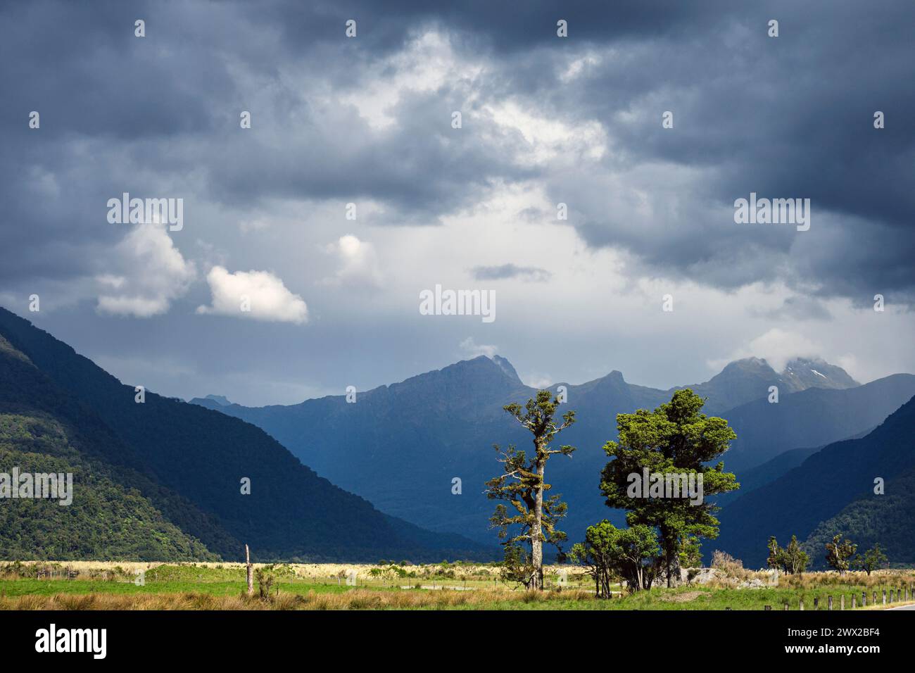 Clouds pass over west coast hi-res stock photography and images - Alamy