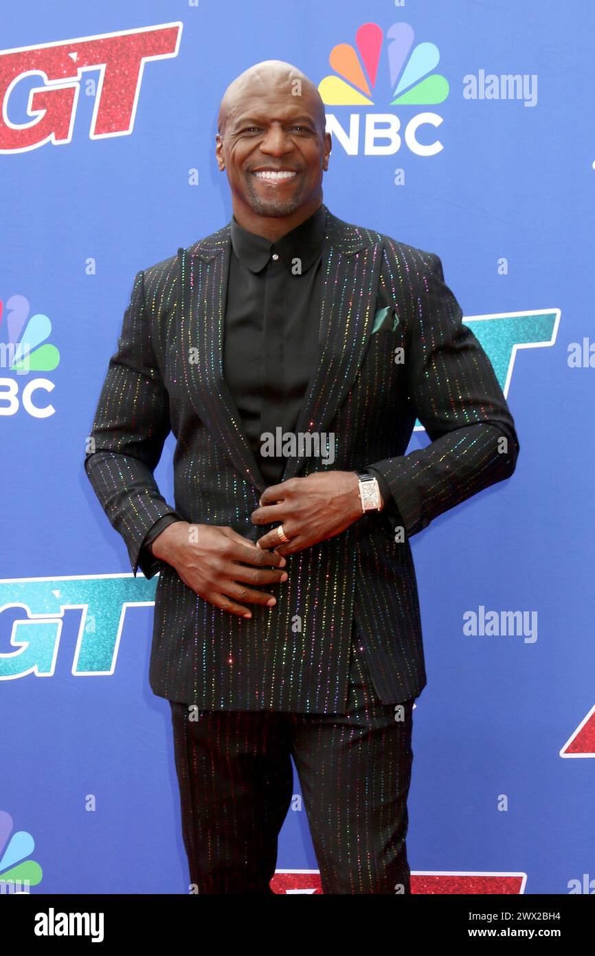 LOS ANGELES - MAR 26: Terry Crews at the America's Got Talent Photocall ...