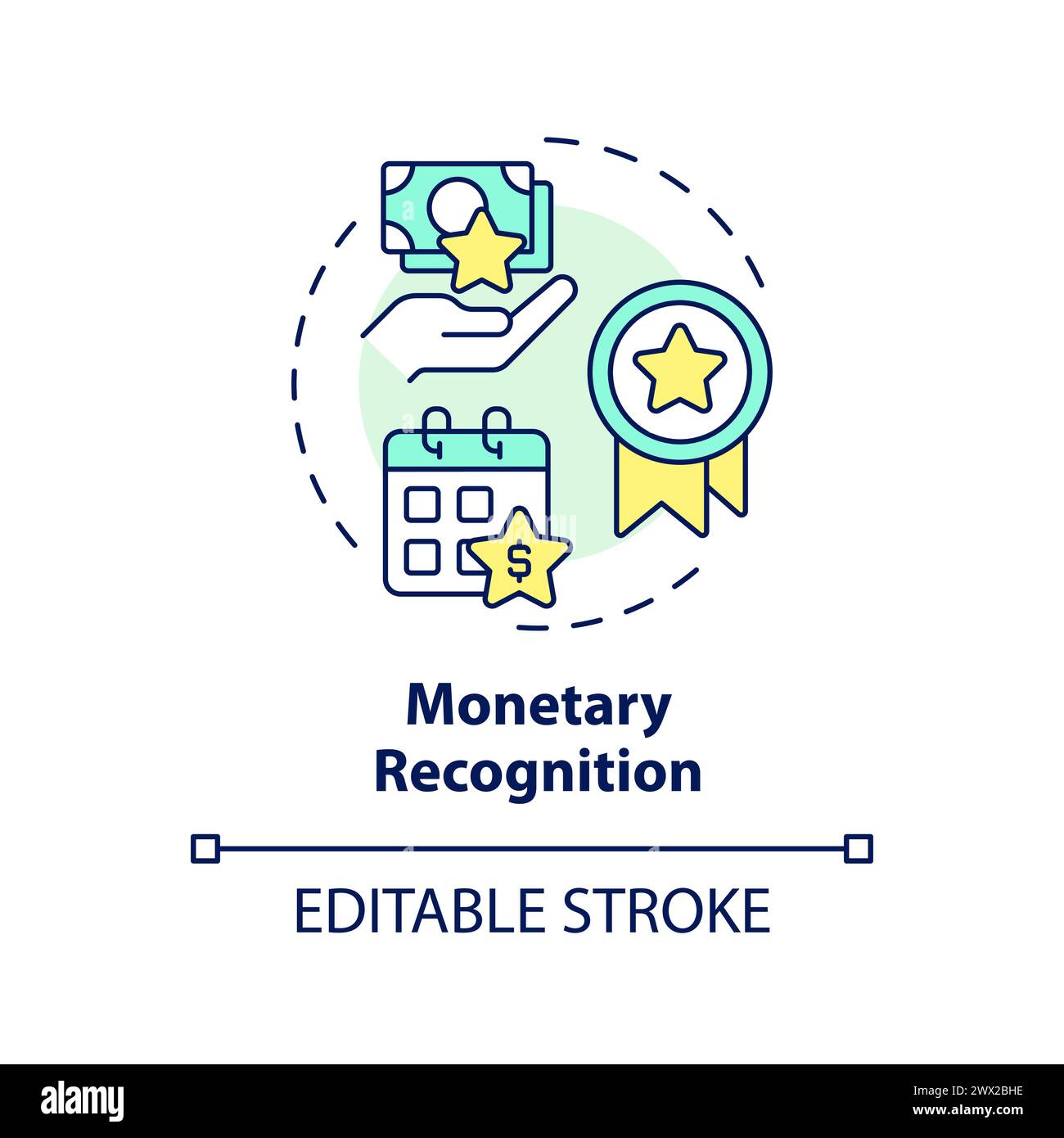 Monetary bonus Stock Vector Images - Alamy