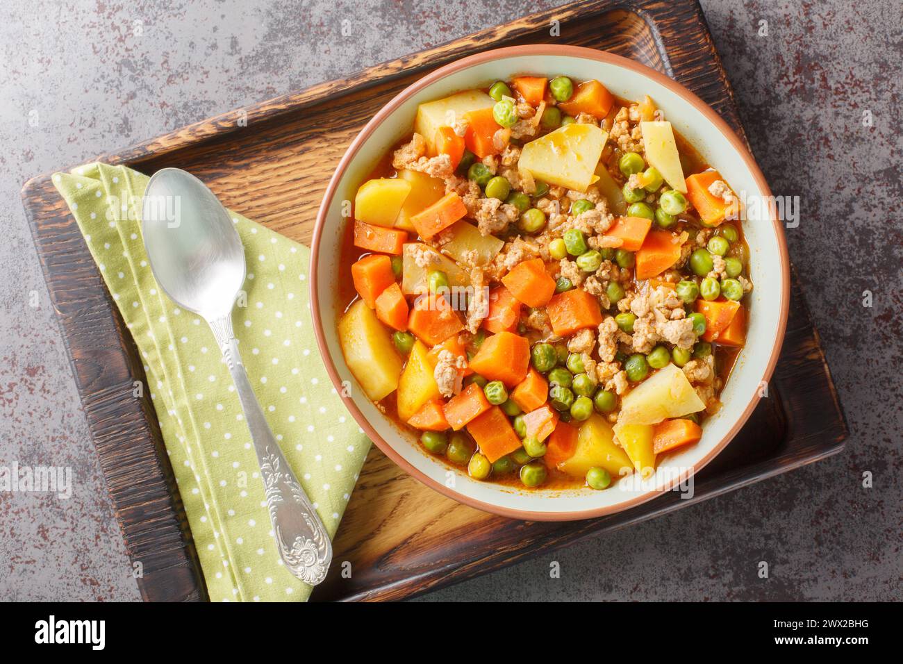 Ground beef stew hi-res stock photography and images - Alamy