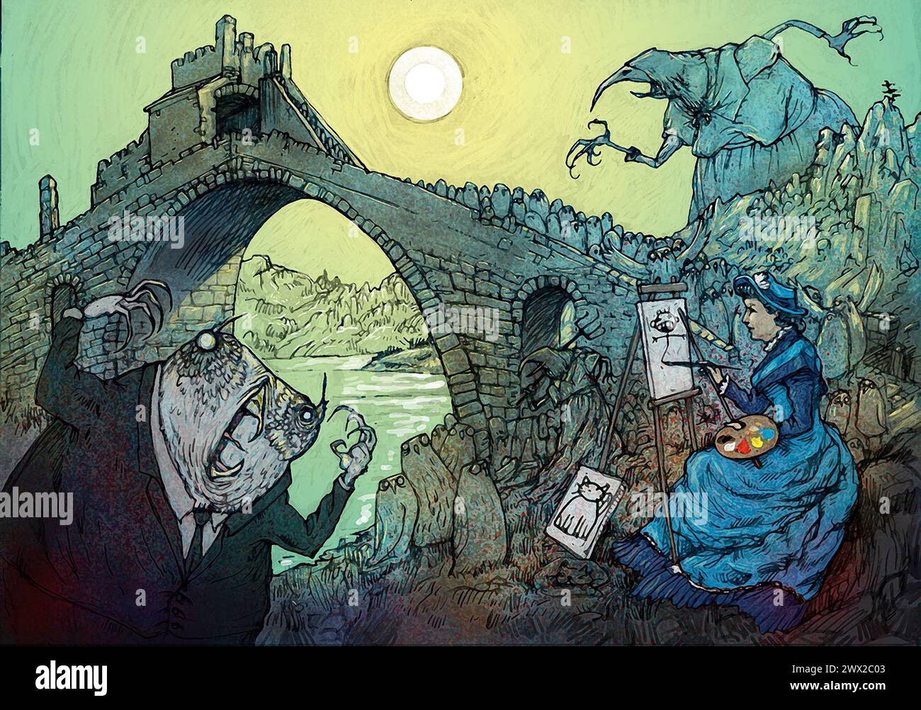 Creatures from thy hi-res stock photography and images - Alamy