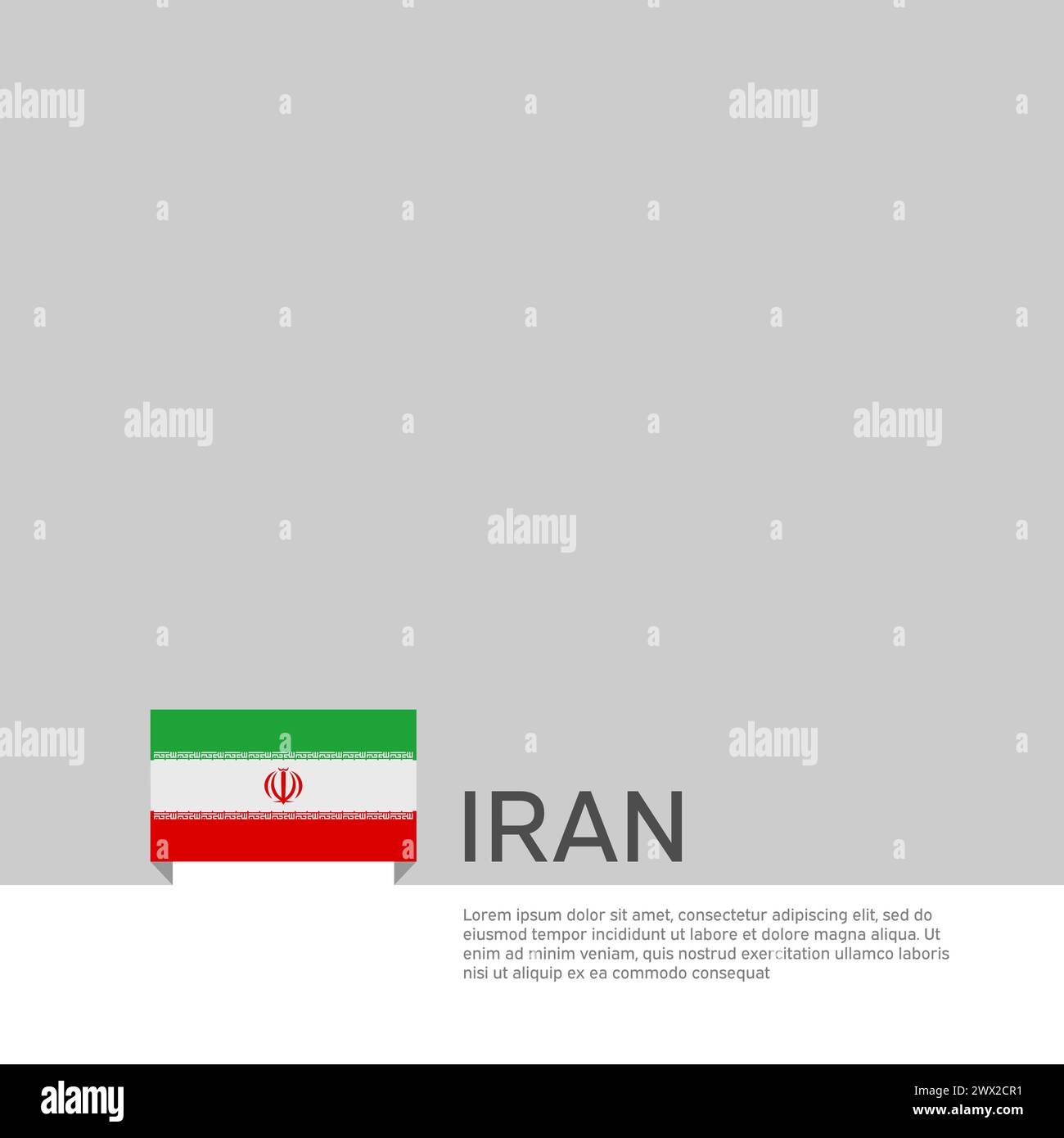 Iran flag background. State patriotic iranian banner, cover. Document template with iran flag on ...