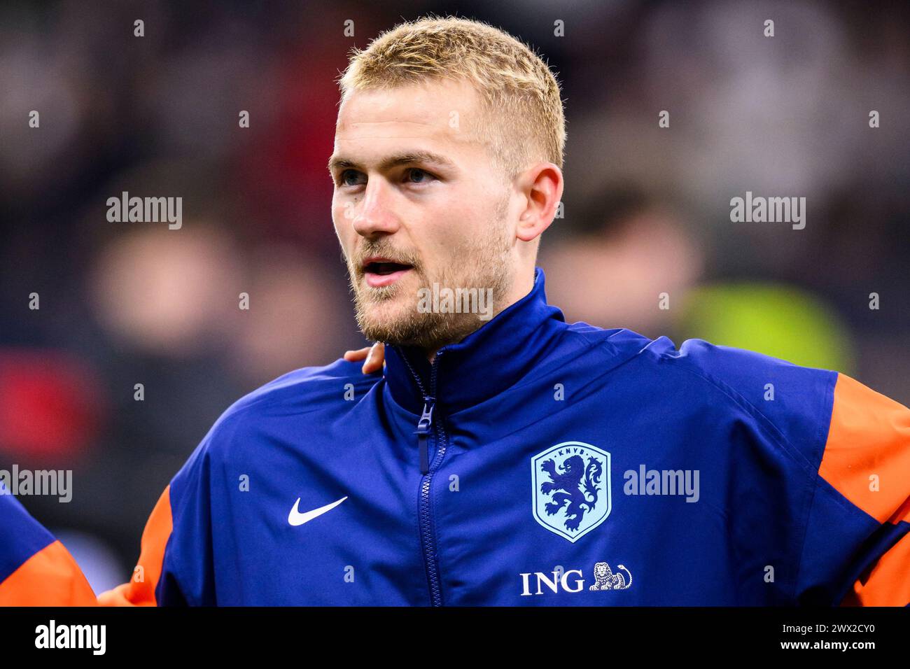 26 March 2024, Hesse, Frankfurt/M.: Soccer: International match ...