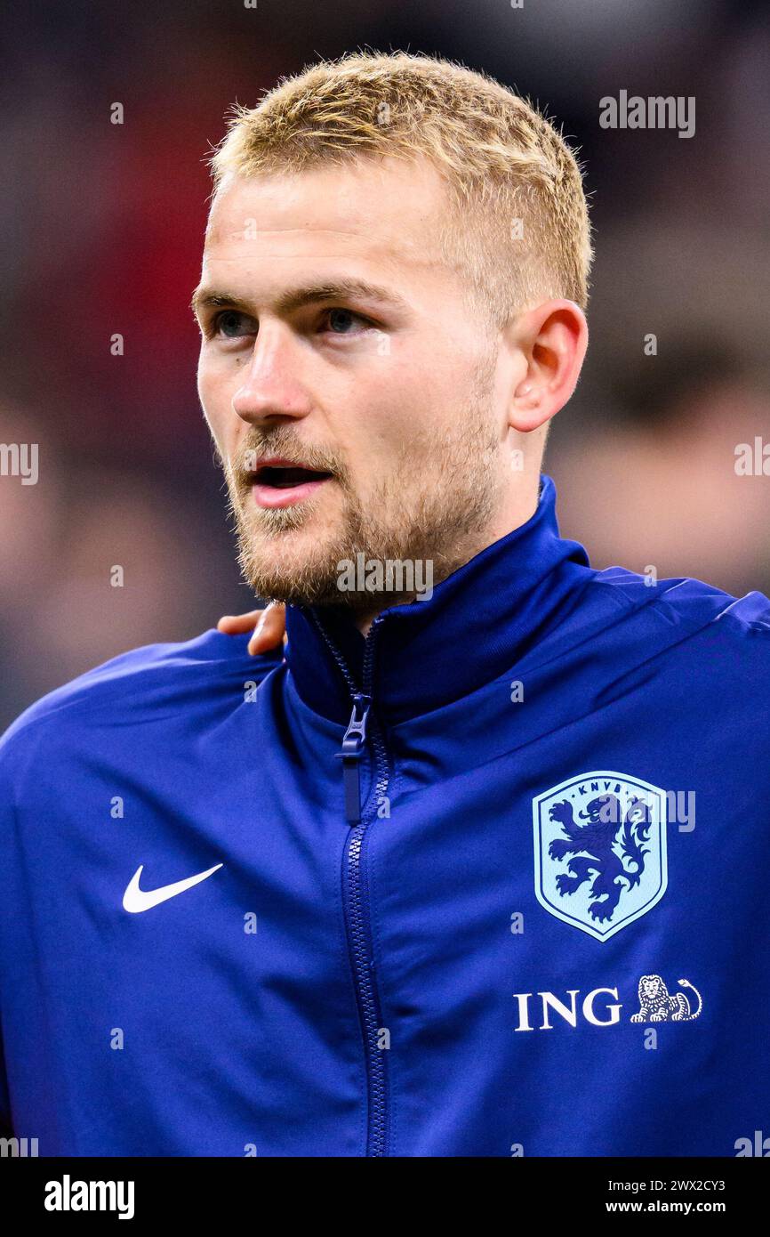 26 March 2024, Hesse, Frankfurt/M.: Soccer: International match ...
