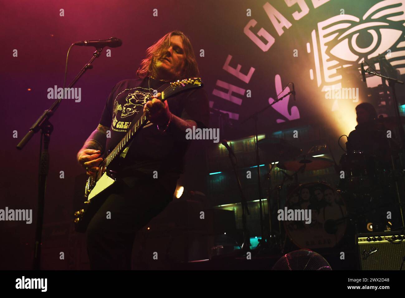 The Gaslight Anthem performing at Roundhouse LONDON, ENGLAND - MARCH 26 ...