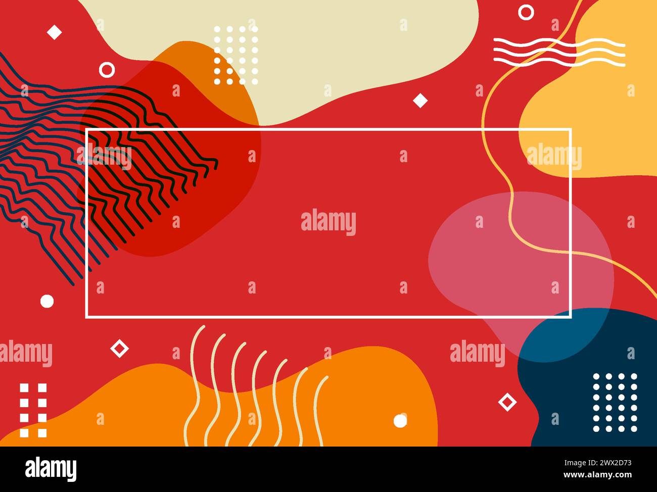 Abstract contemporary background. Minimal colorful design. Fit for background, banner, artwall ...