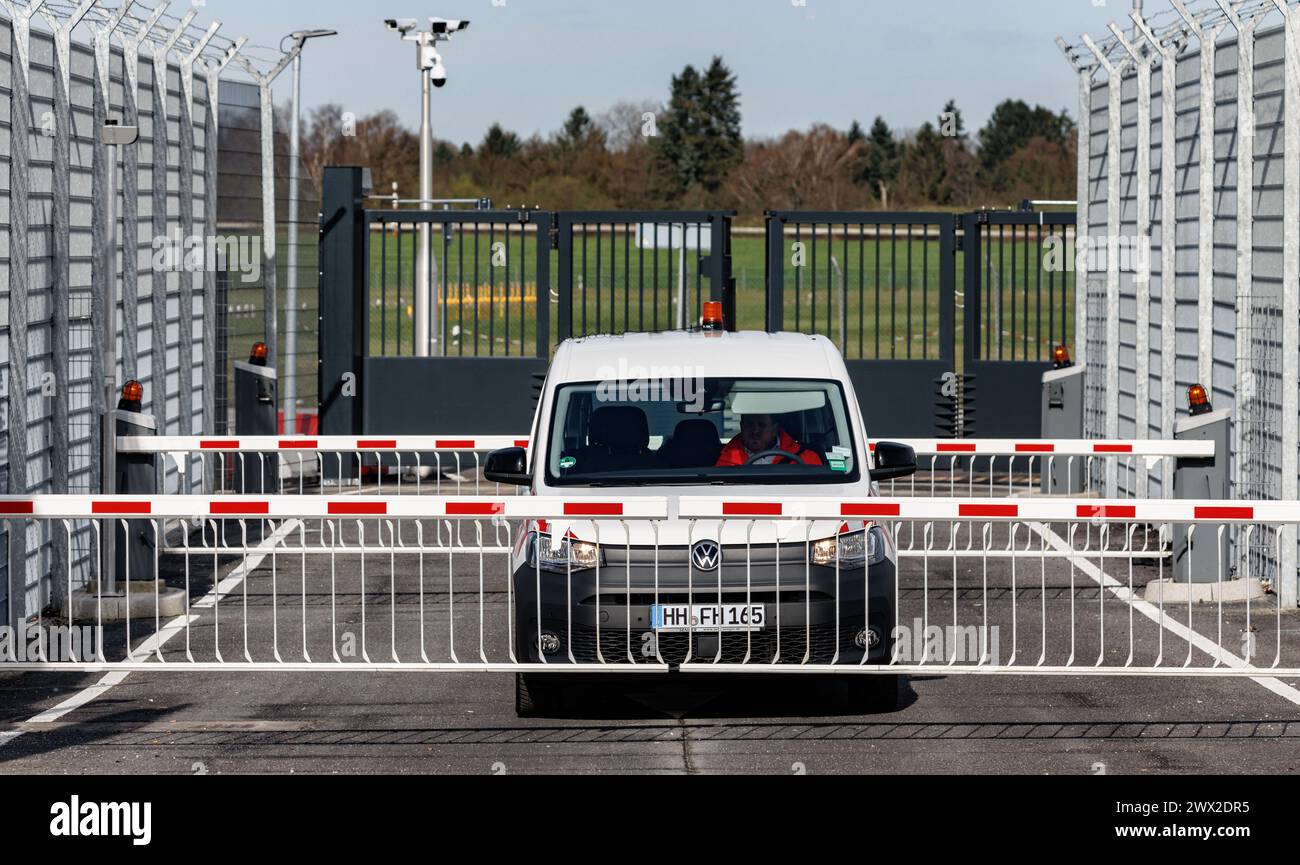 Hamburg, Germany. 27th Mar, 2024. A multi-level interlock system ...