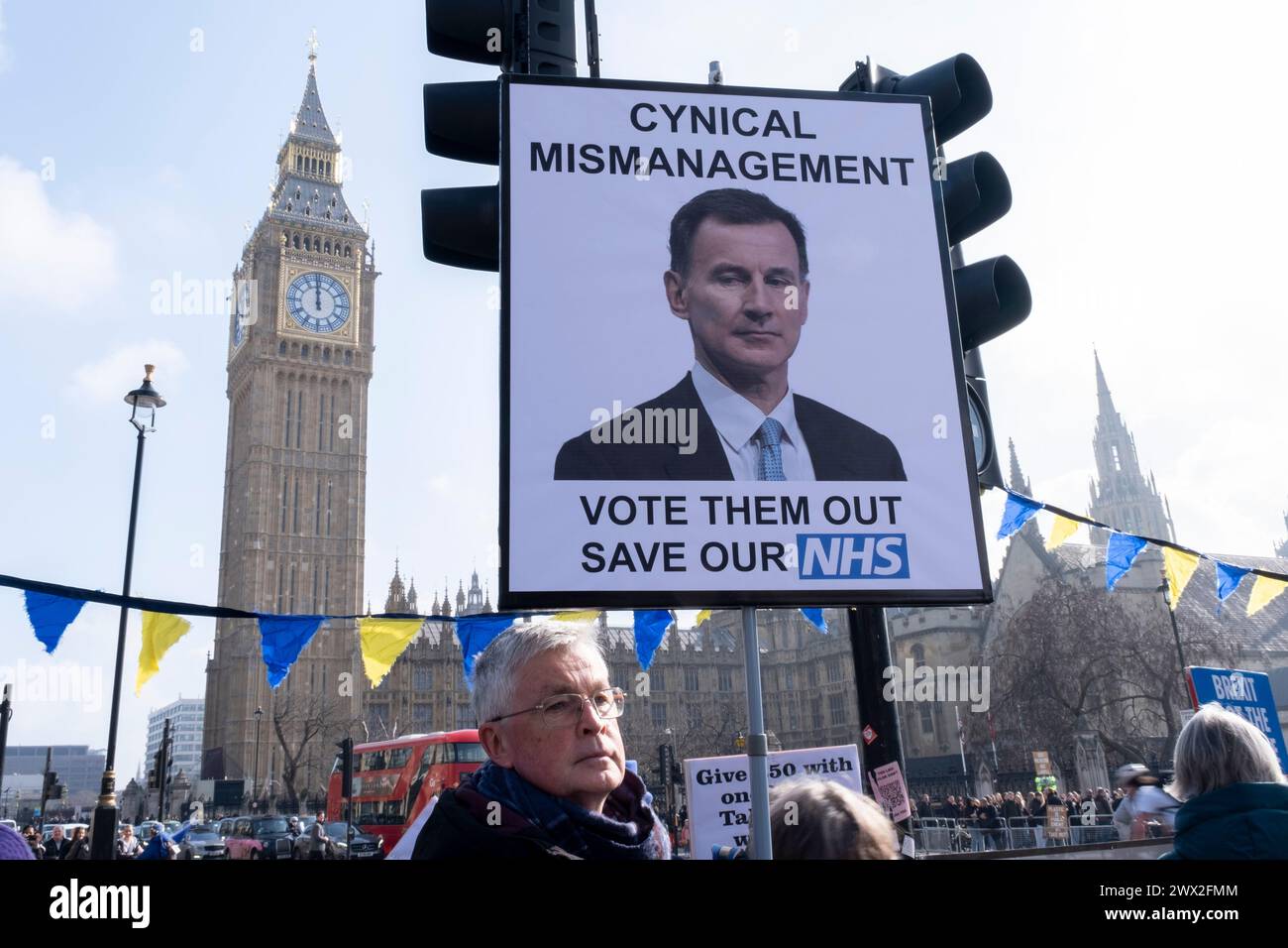 On the day Conservative Chancellor of the Exchequer Jeremy Hunt MP ...