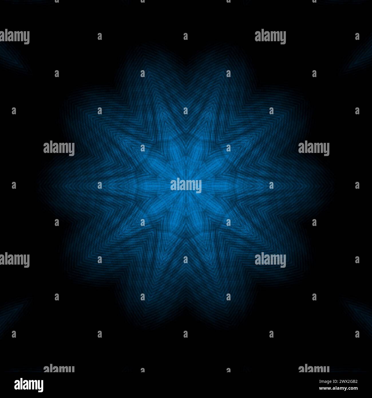 Black background with abstract blue pattern Stock Photo - Alamy