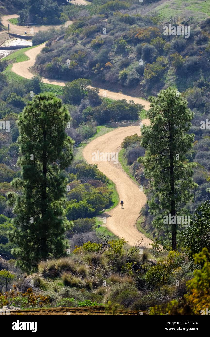 Griffith Park, Los Angeles, California, USA. With over 4,000 acres the ...