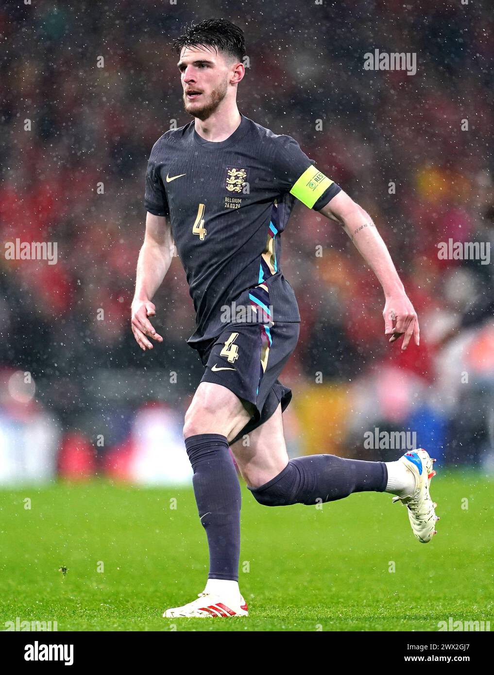 England's Declan Rice during the international friendly match at ...