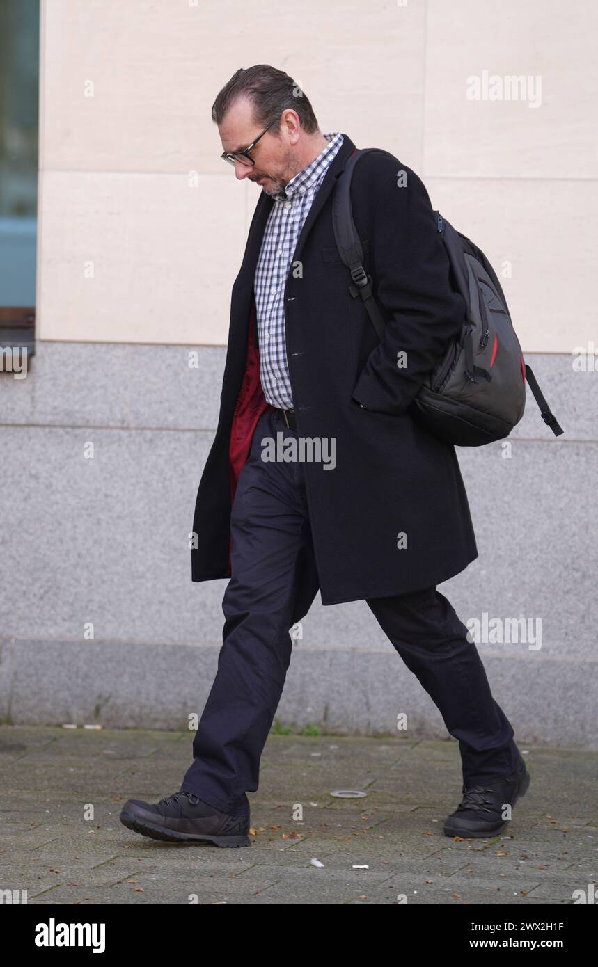 Metropolitan Police constable Anthony Rowley, 51, attached to the South ...