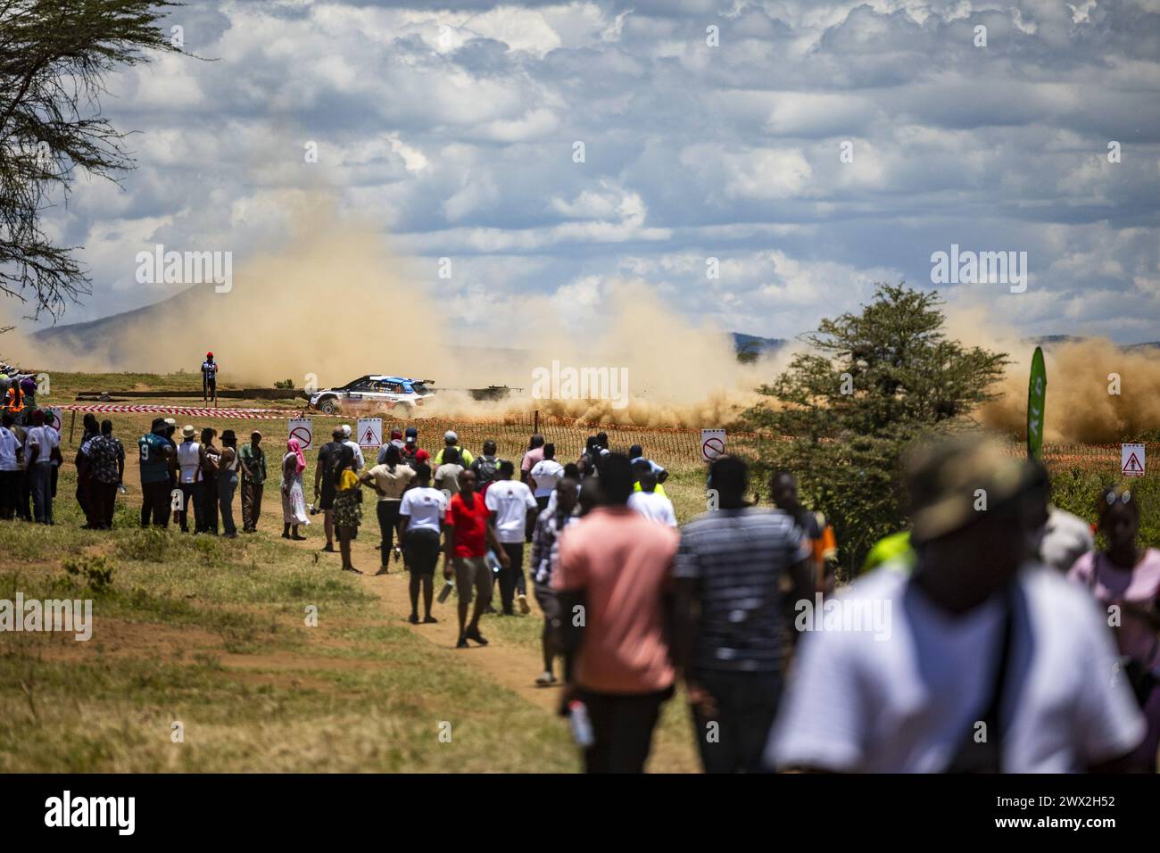 31 Miguel DIAZ ABOITIZ, Rodrigo SANJUAN, Skoda Fabia RS Rally2, actionduring the Safari Rally ...