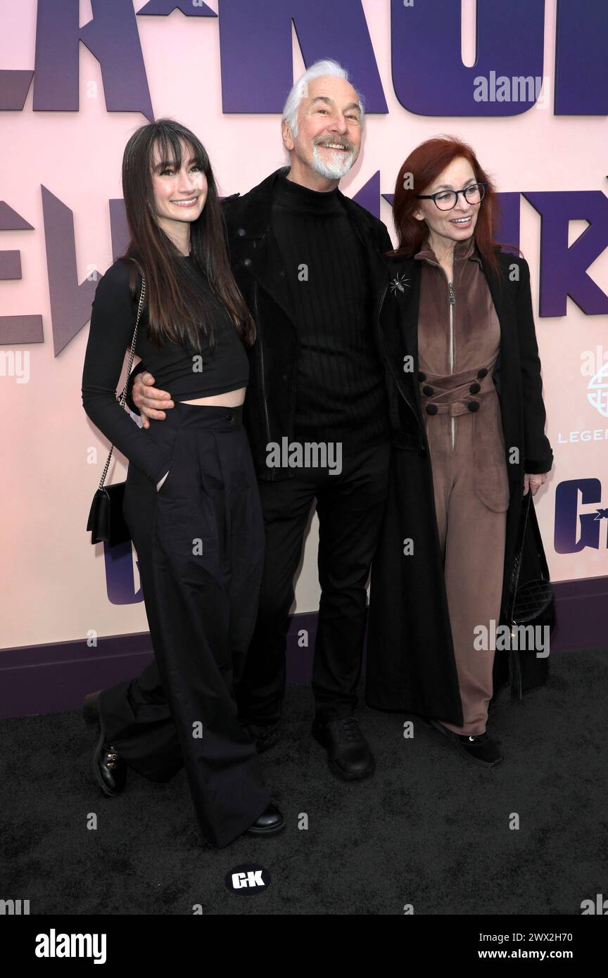 Veronica Baker, Rick Baker und Silvia Abascal bei der Weltpremiere des ...