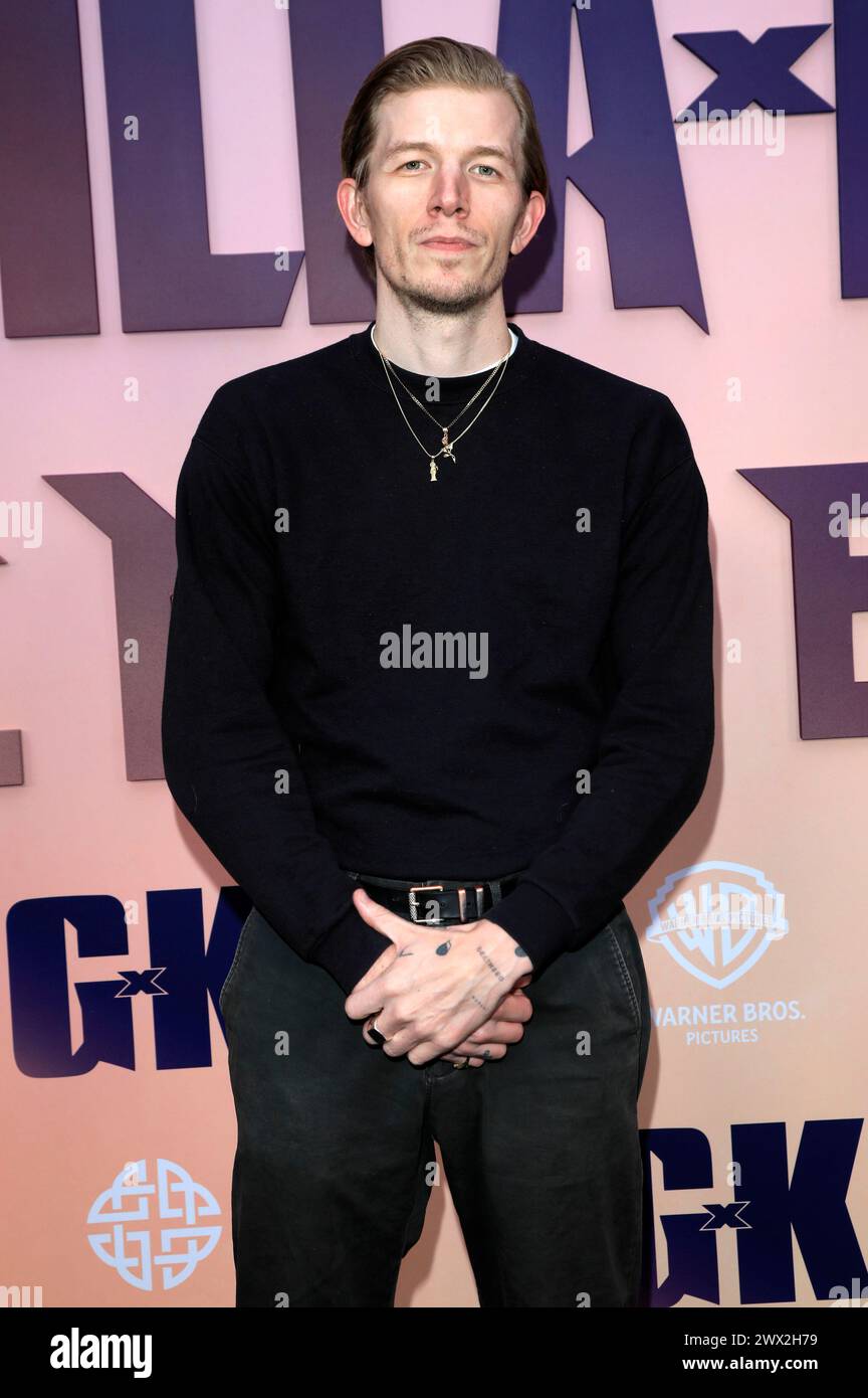 Spenser Granese bei der Weltpremiere des Kinofilms 'Godzilla x Kong ...