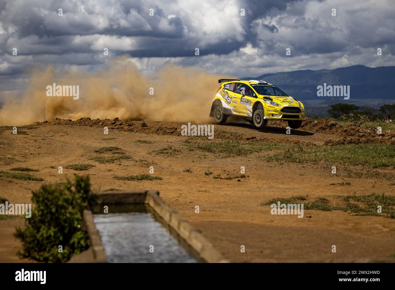24 TUNDO Carl, JESSOP Timothy, Ford Fiesta Mk II Rally2, action during ...