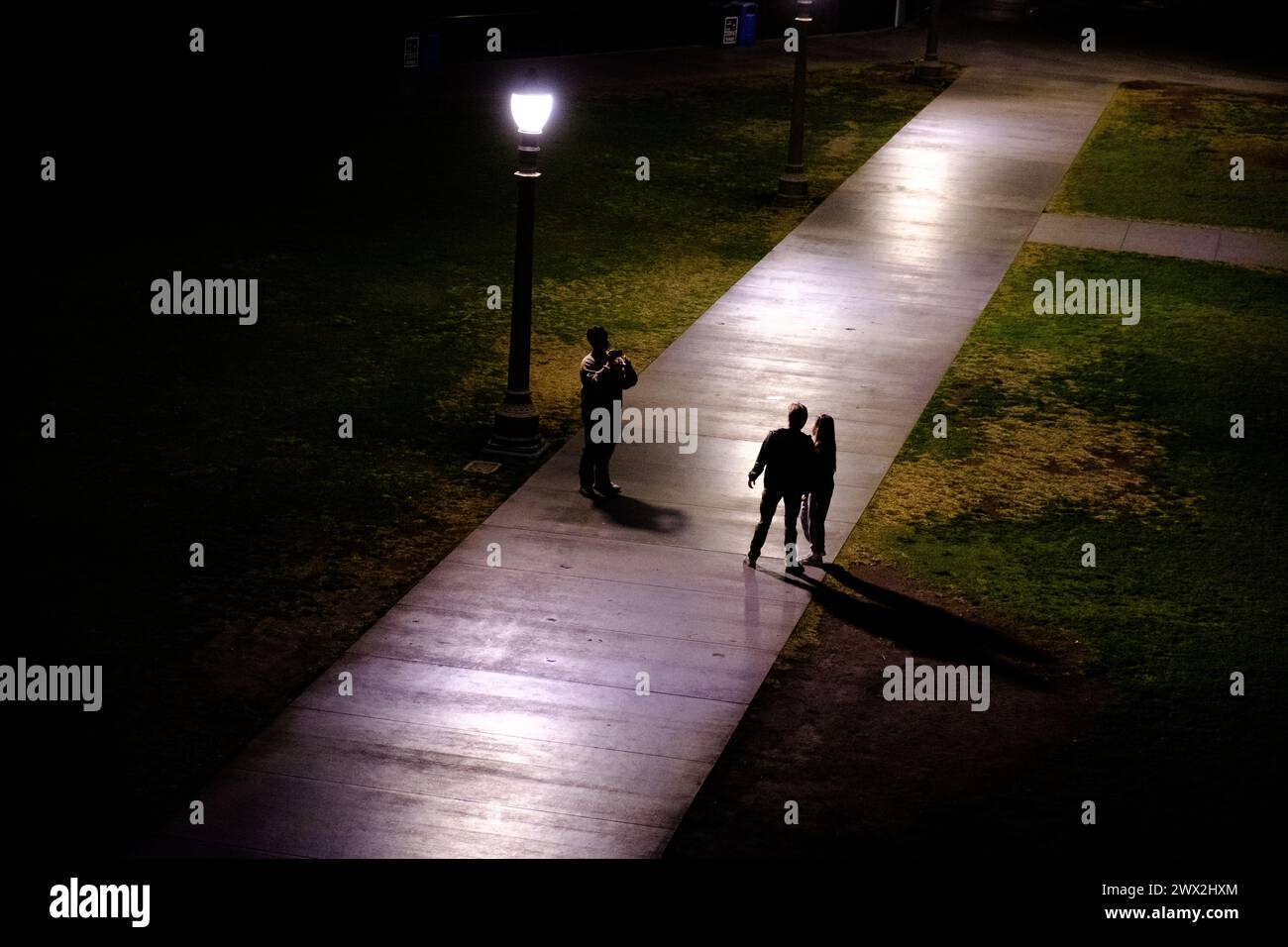 Nighttime silhouettes hi-res stock photography and images - Alamy