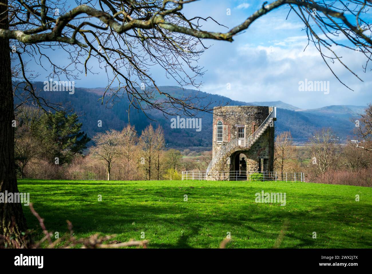 Maenan folly hi-res stock photography and images - Alamy