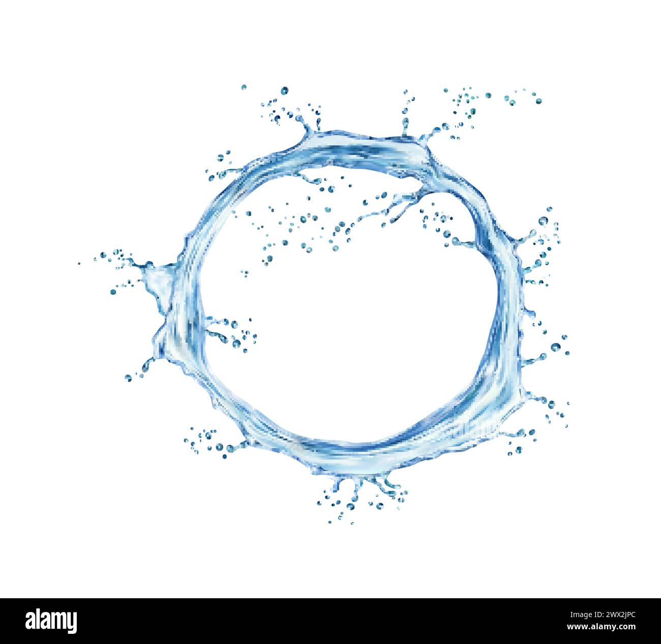 Circular water ripple glass hi-res stock photography and images - Alamy
