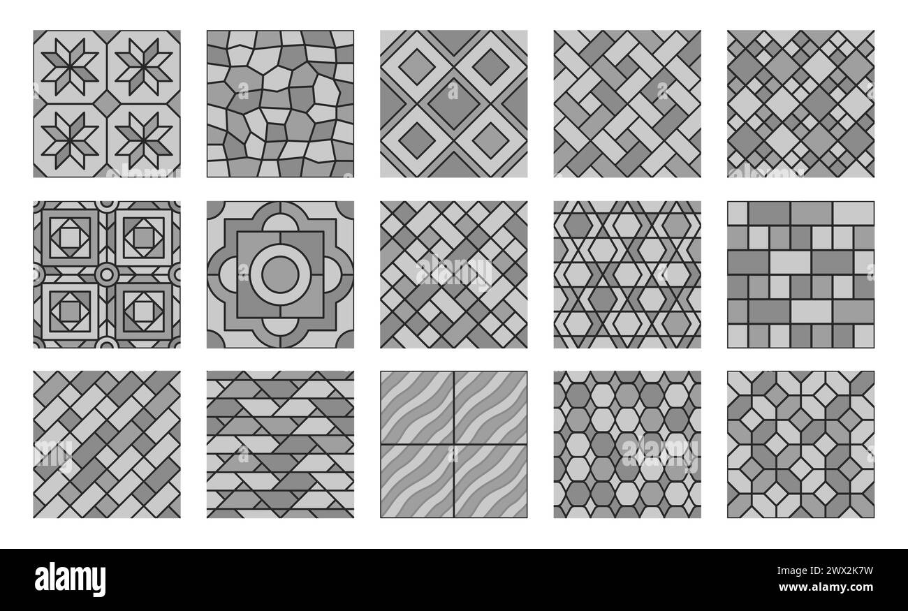 Grey pavement top view pattern, street cobblestone, garden sidewalk ...