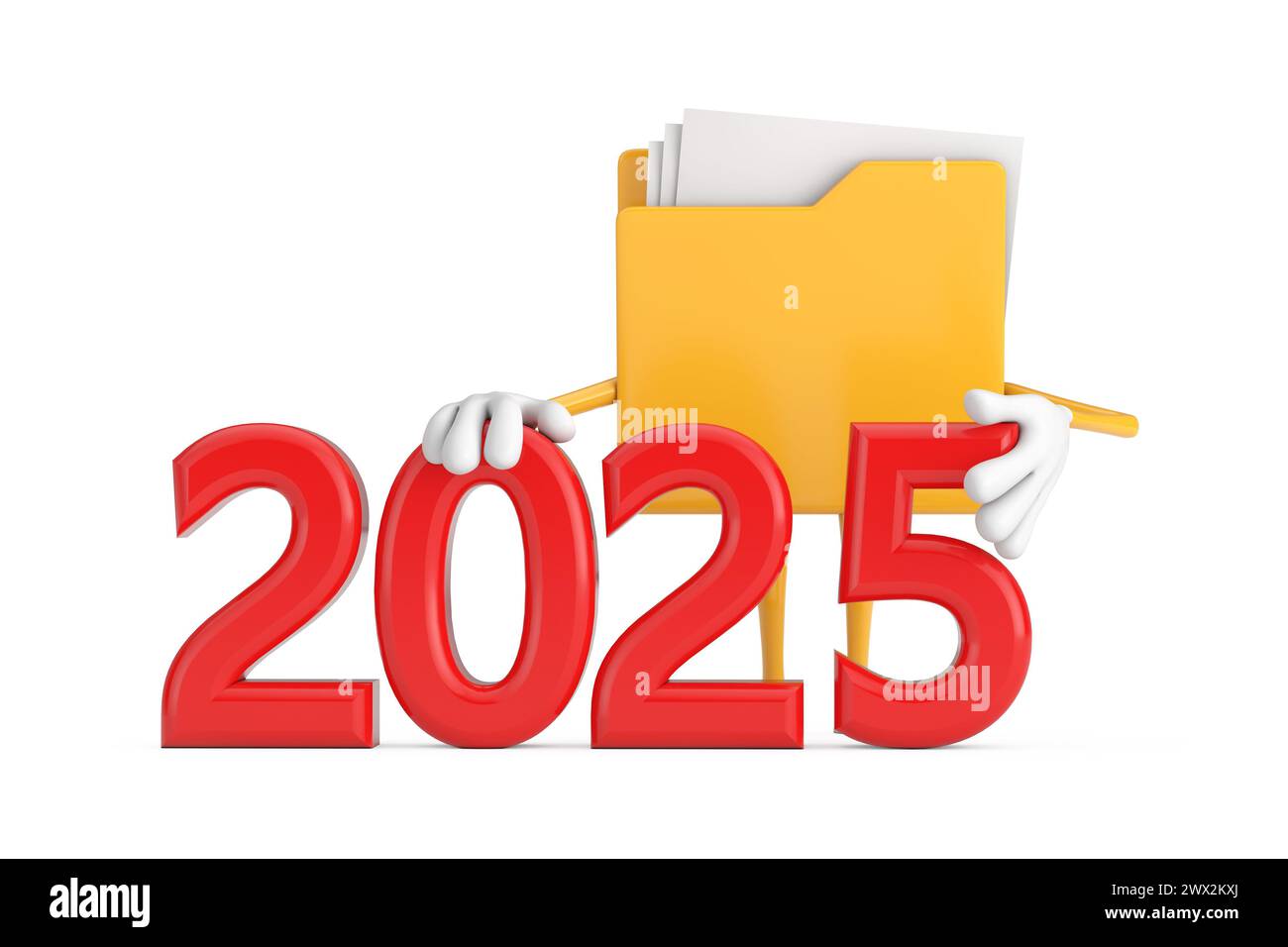 2025 calendar page hi-res stock photography and images - Alamy
